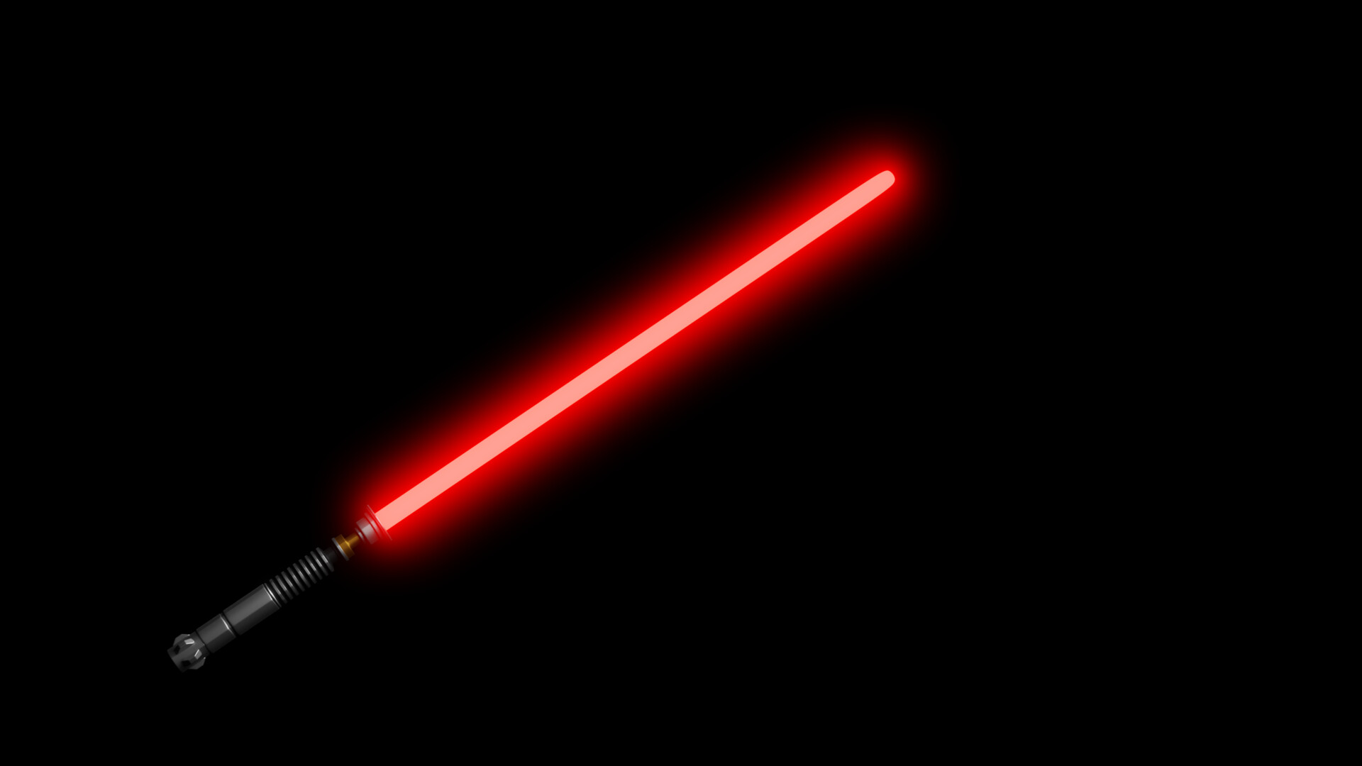 ArtStation - Luke's lightsaber