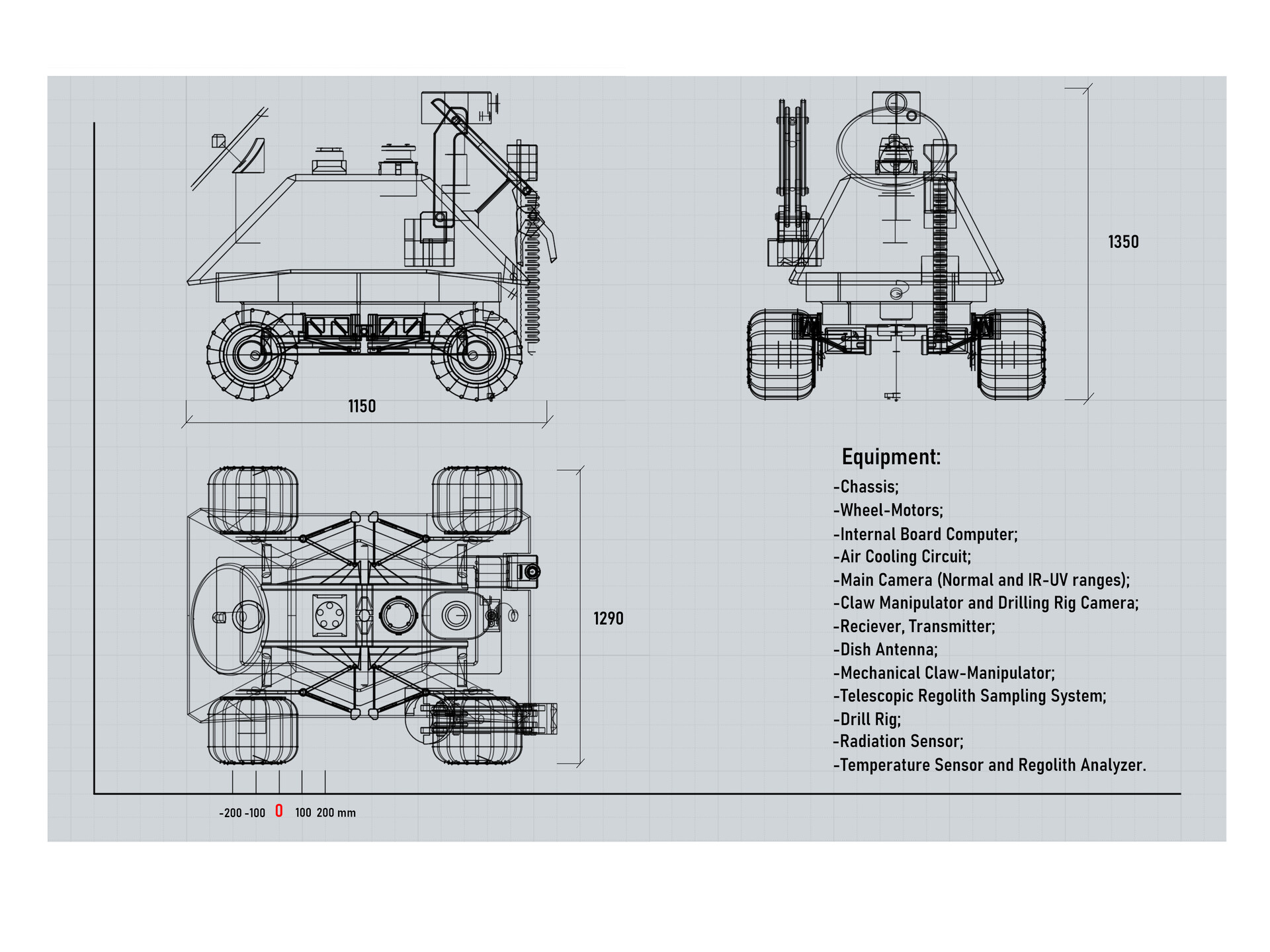 Moon Rover Blueprint