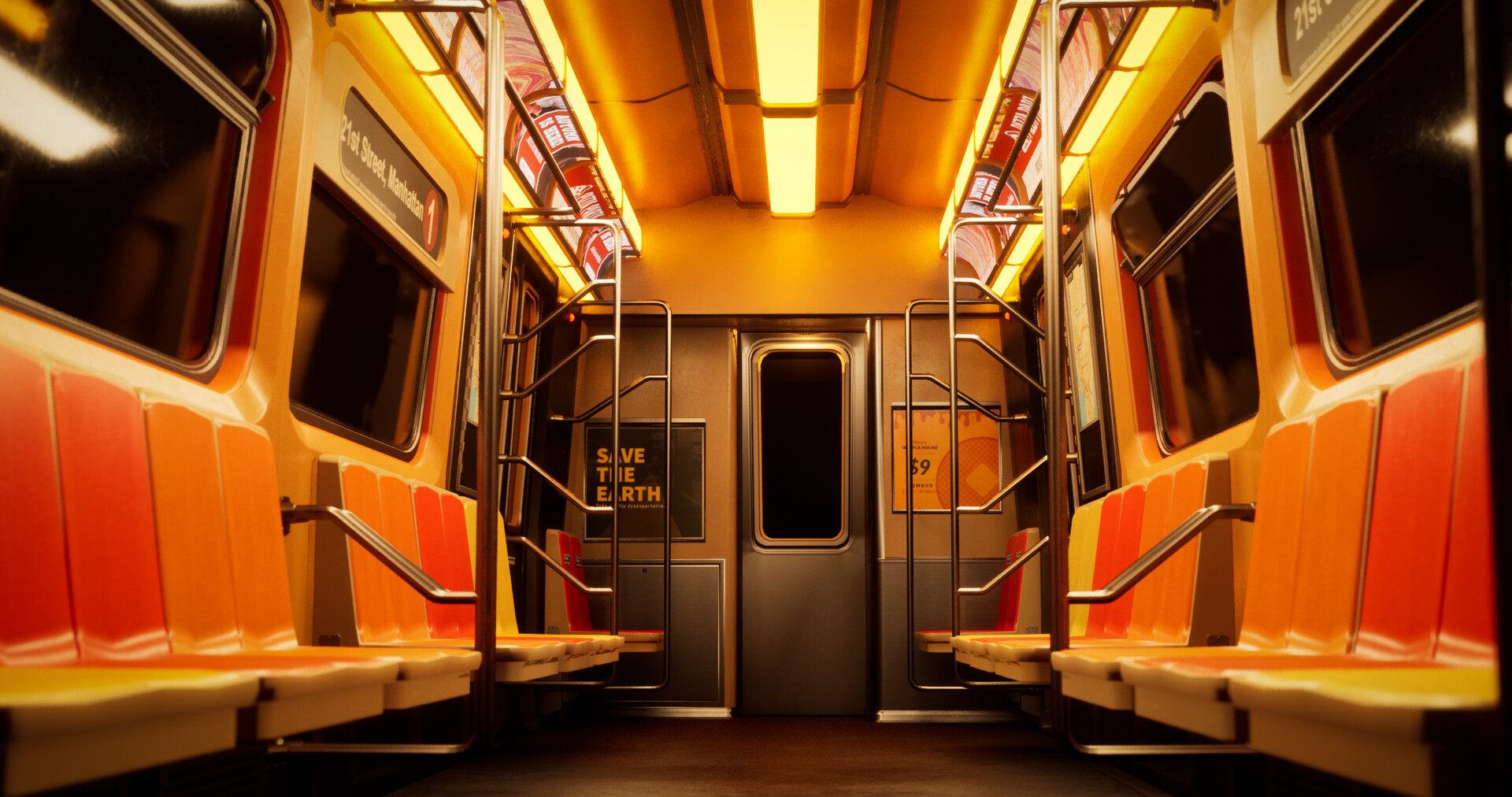 ArtStation - Subway Car Revamp UE5