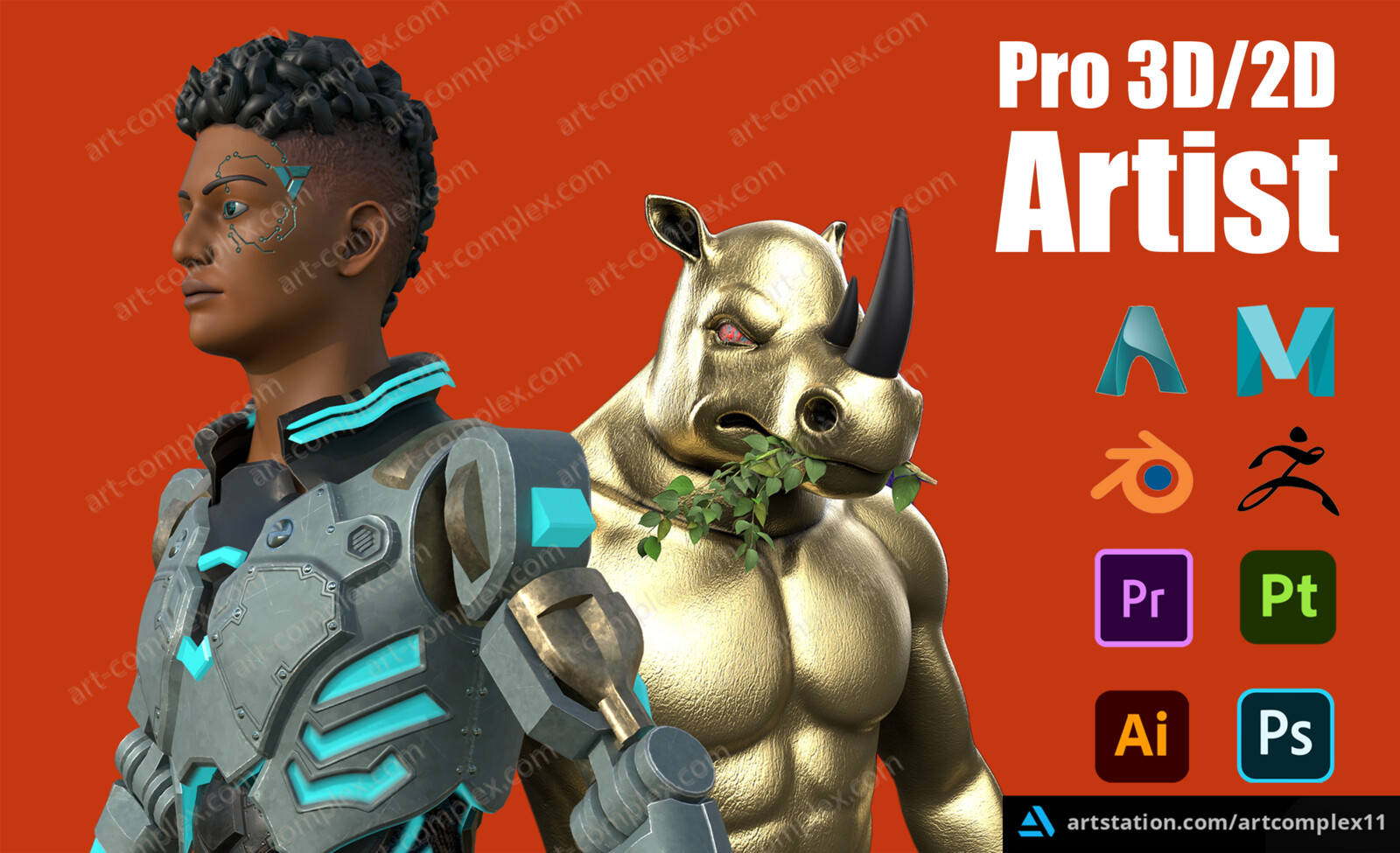 ArtComplex.Studio - 3d characters (open for jobs)