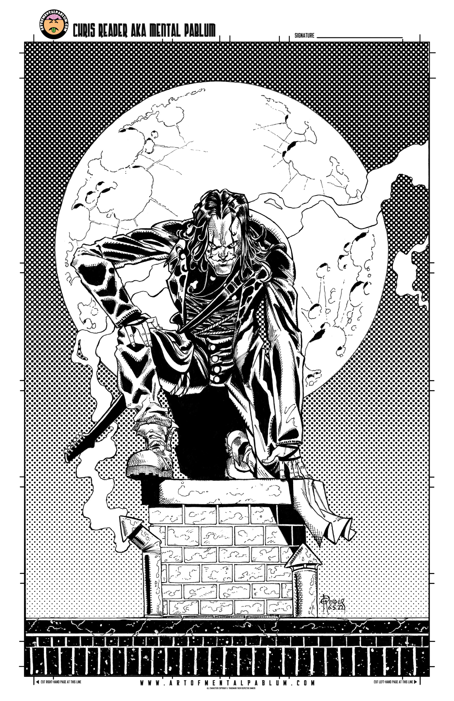 The Crow Comic Page