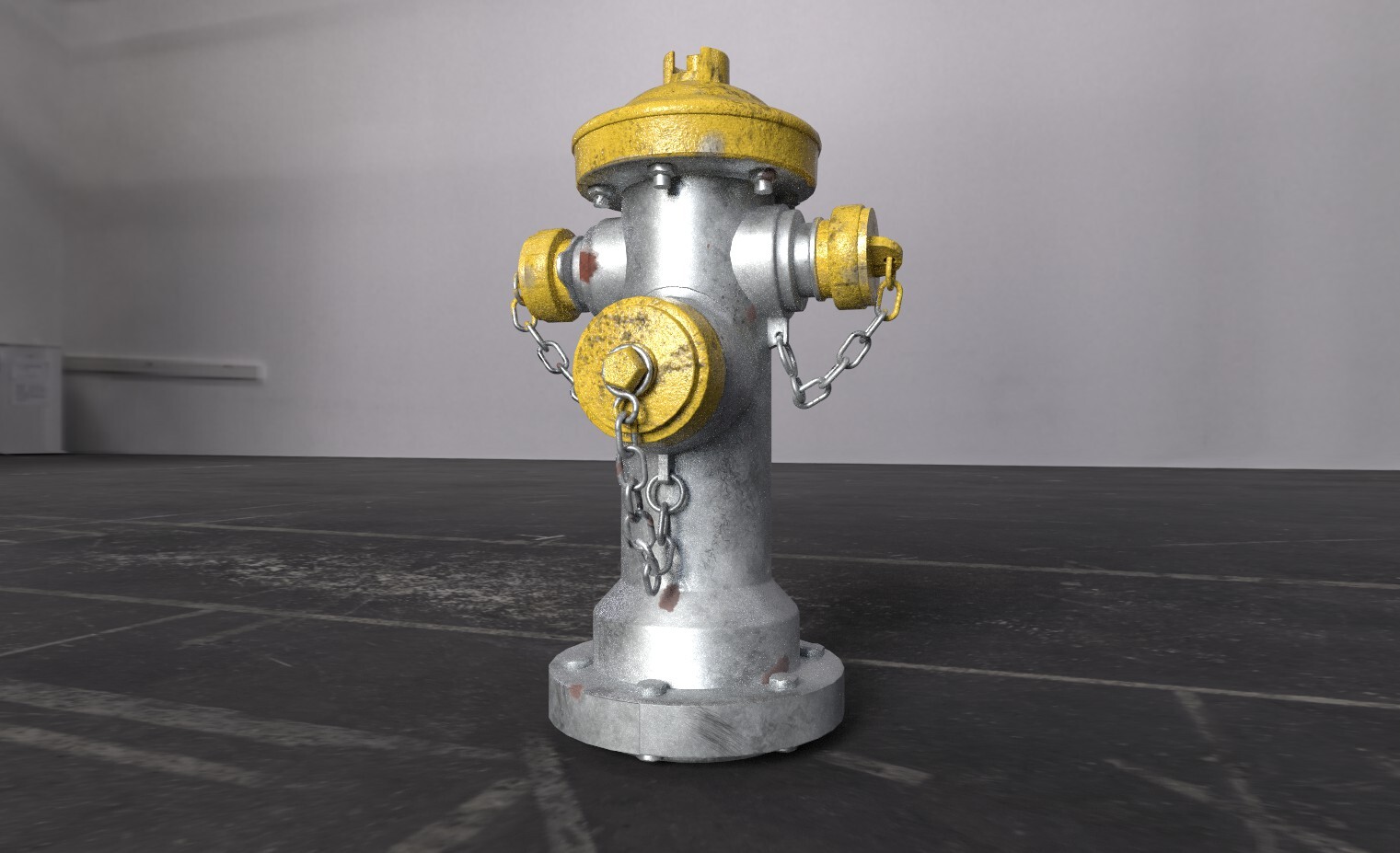 ArtStation - Fire Hydrant Texturing