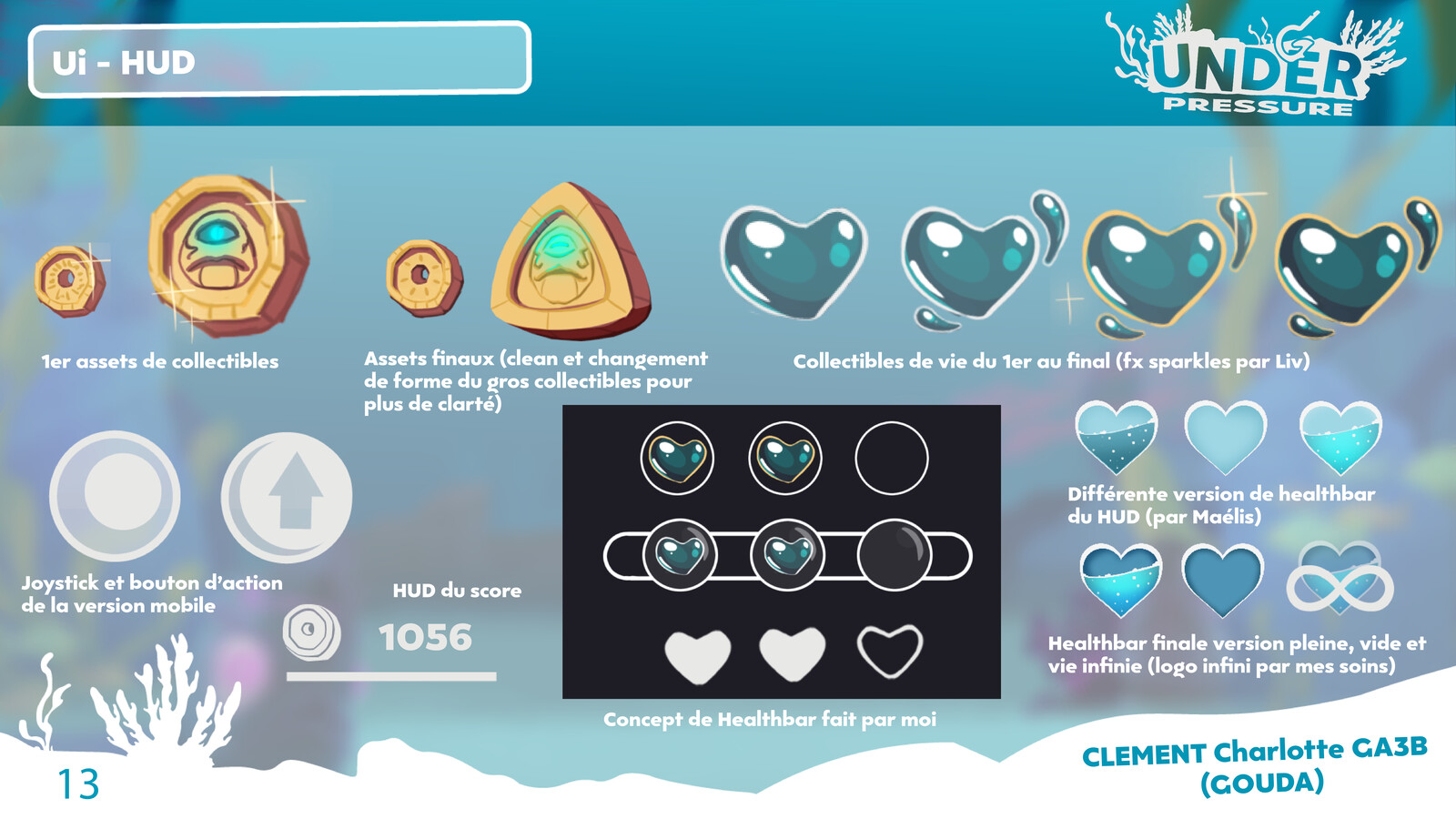 Charlotte Clément - Under Pressure - Plateformer : User Interface