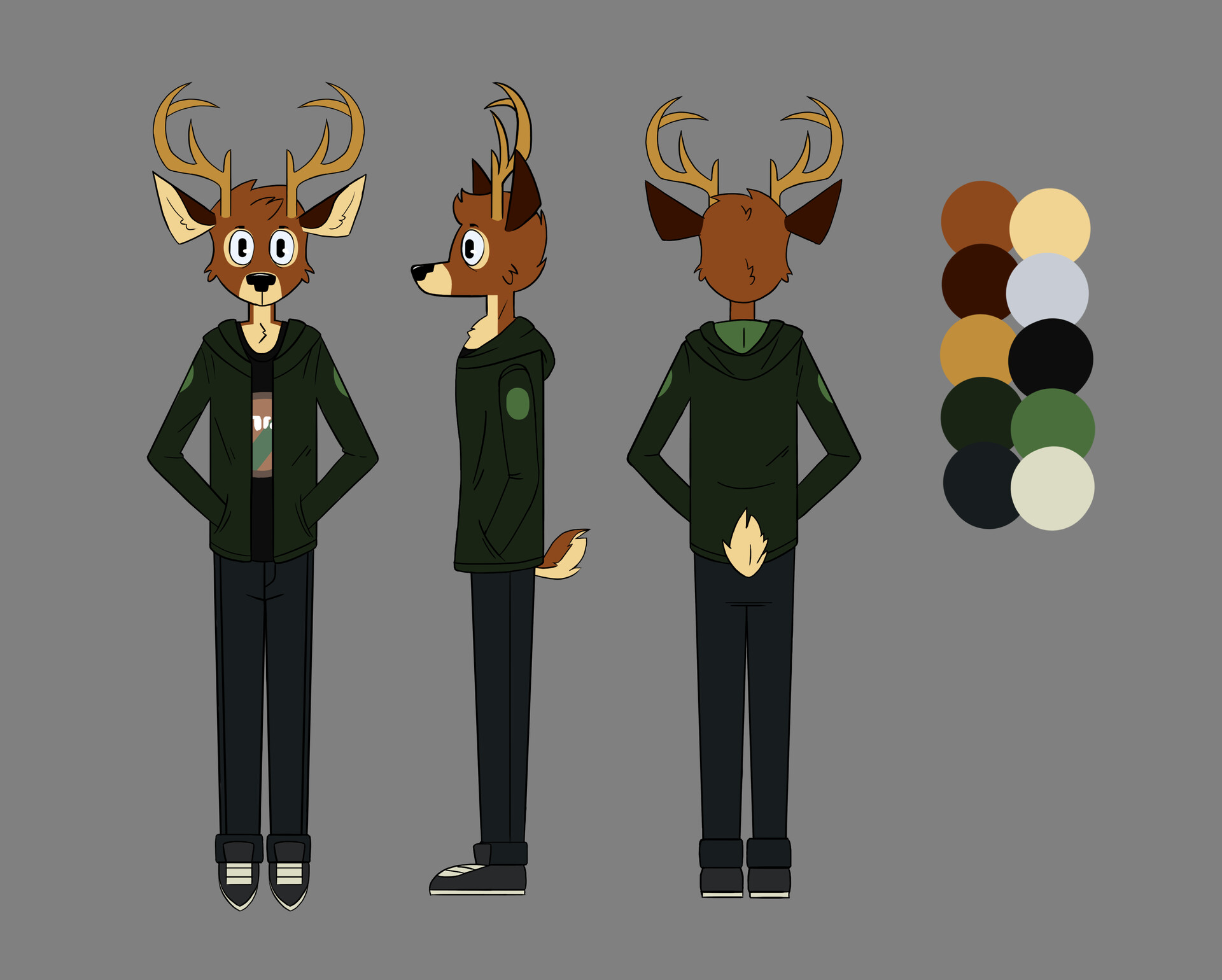 ArtStation - Model sheet (furry)