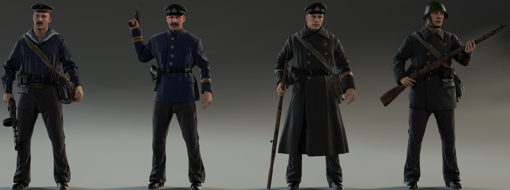 ArtStation - Soviet Marines