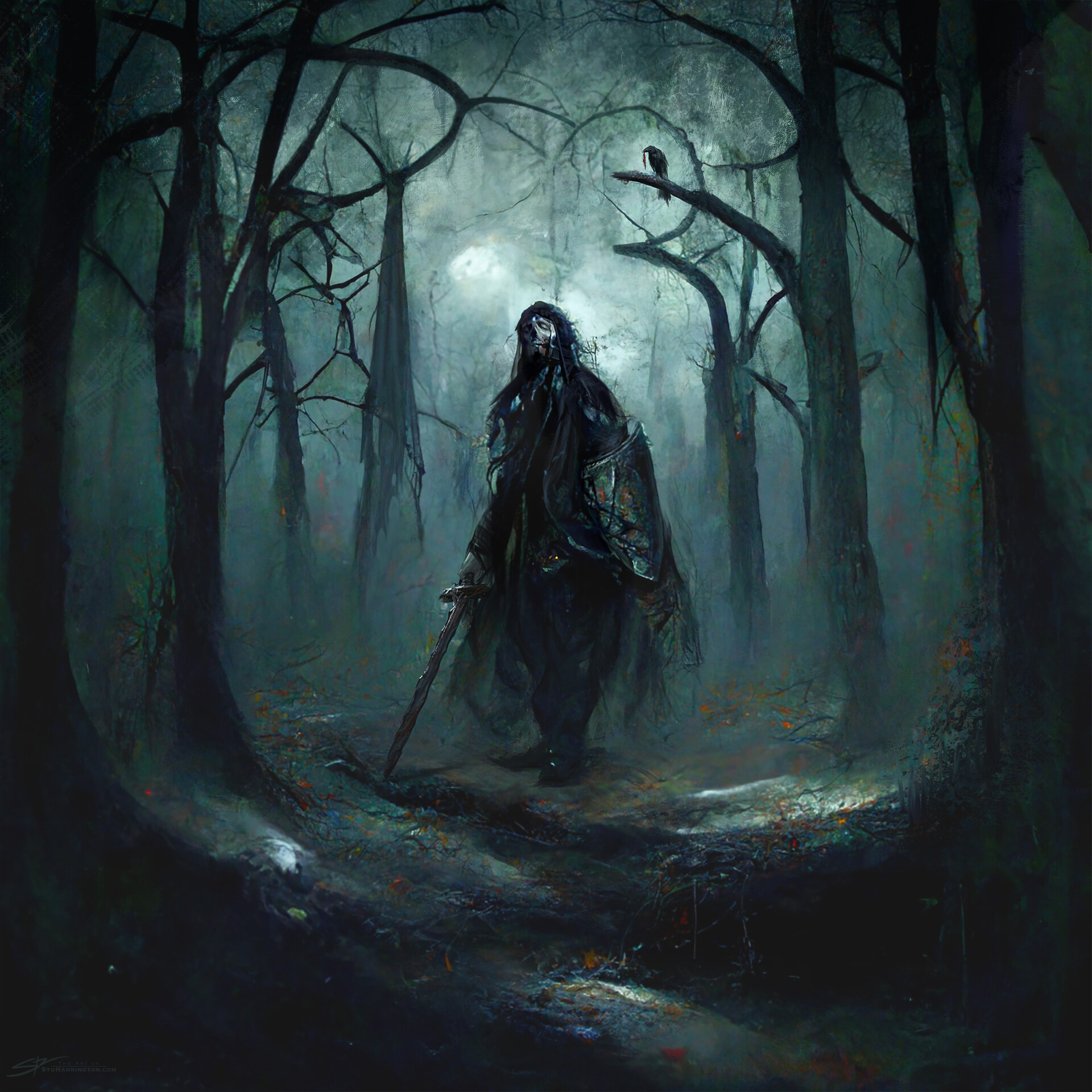 ArtStation - Undead Horror of The Shoikan Grove