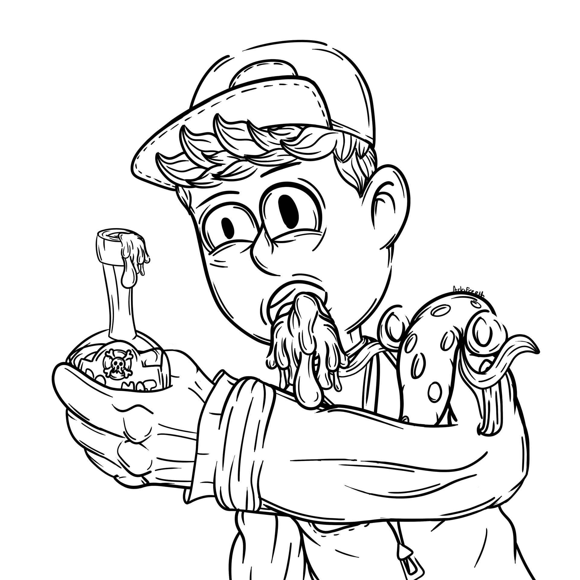 Arlo Freeth - Tim Walker - Commission Piece