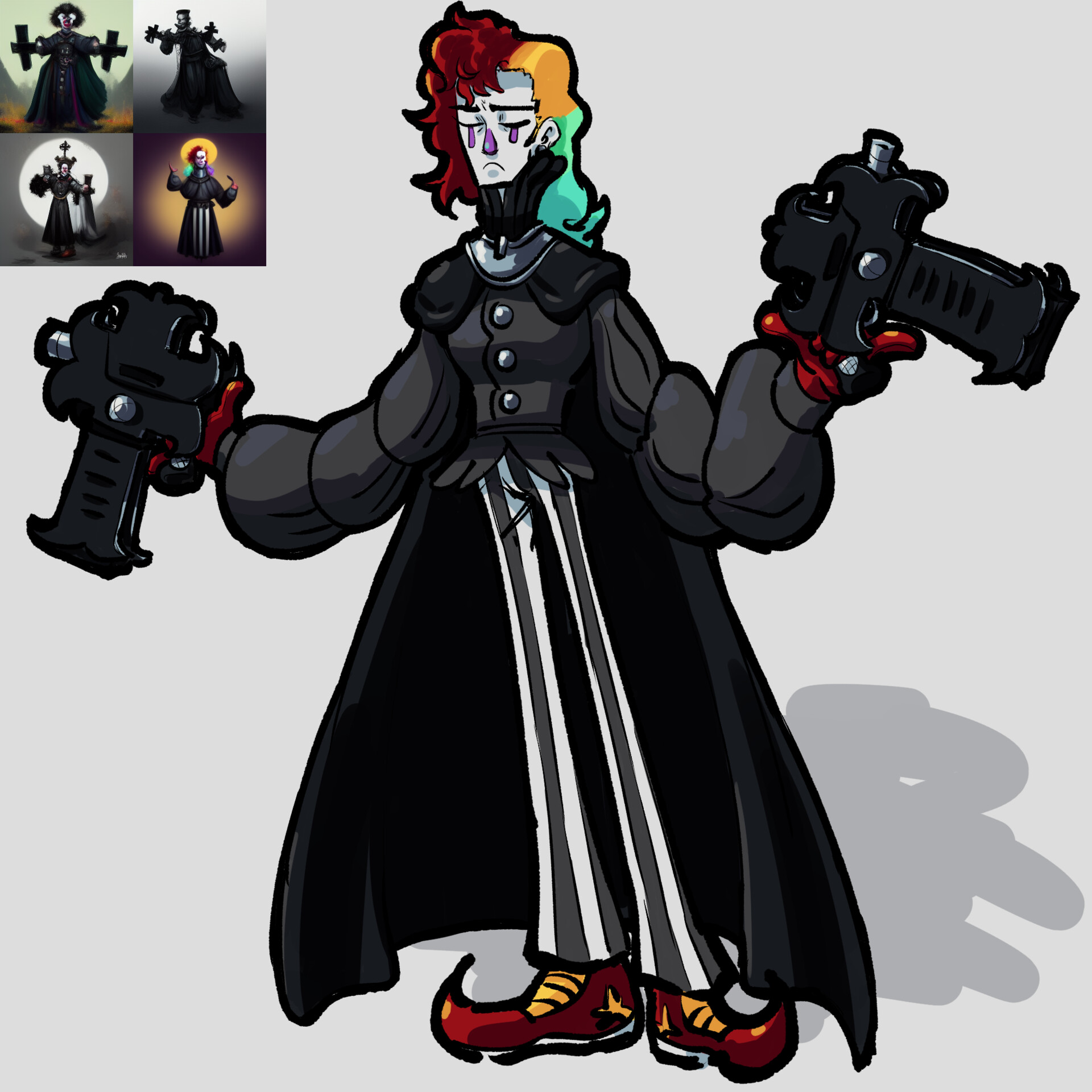 Kendrew Groff - Character Designs based on images from Midjourney Beta