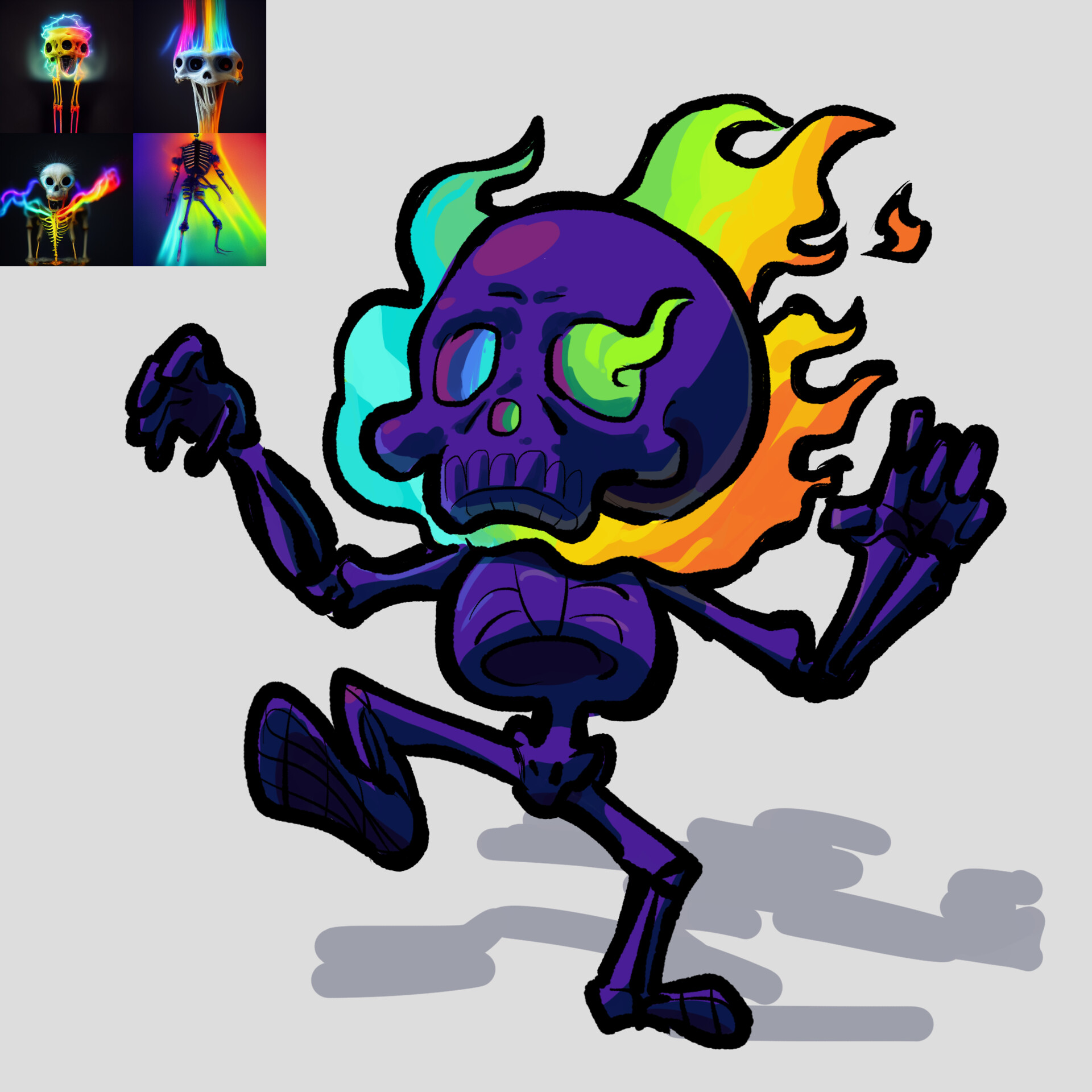 Kendrew Groff - Character Designs based on images from Midjourney Beta