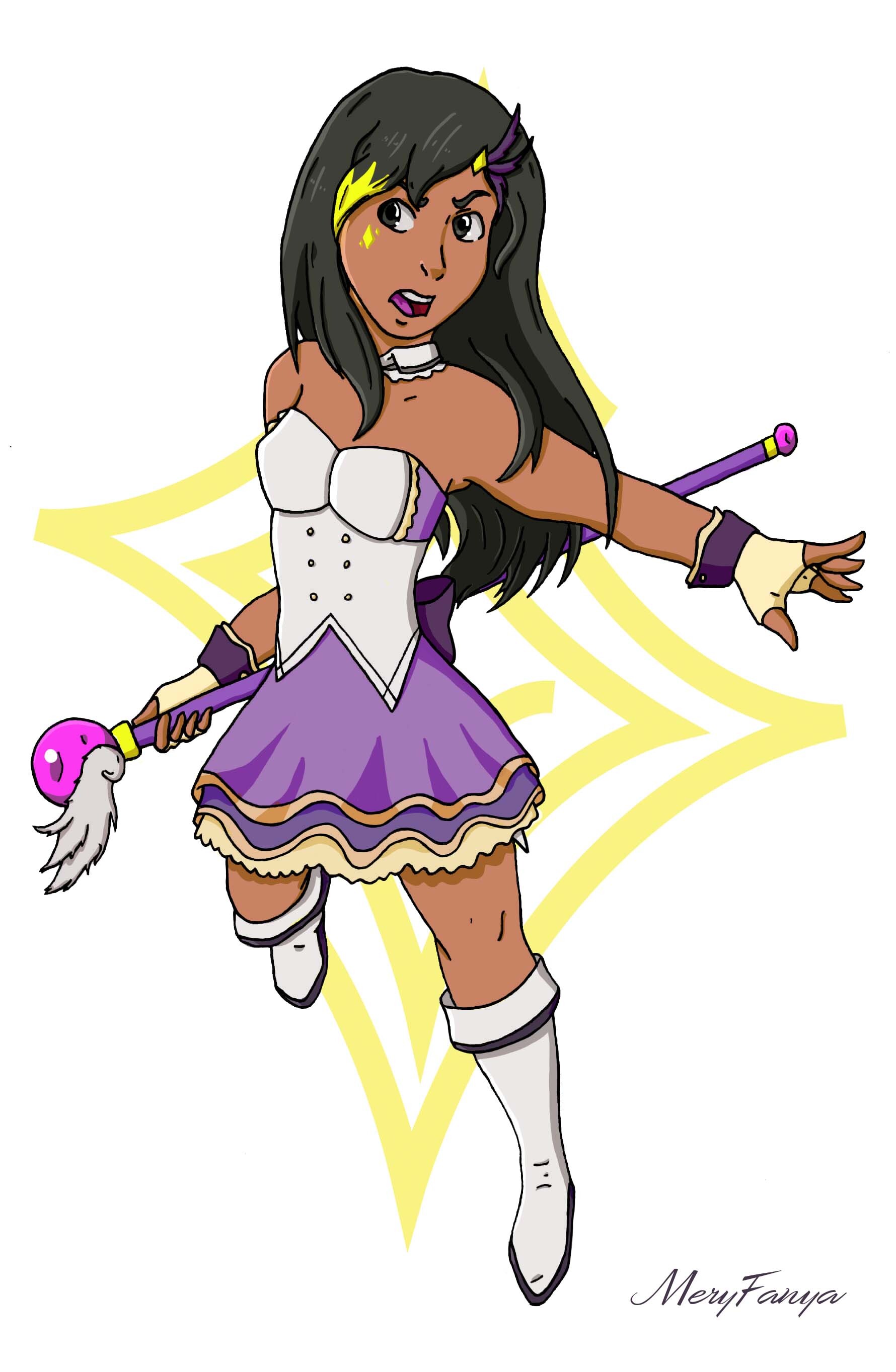 ArtStation - Violeta evolution 3