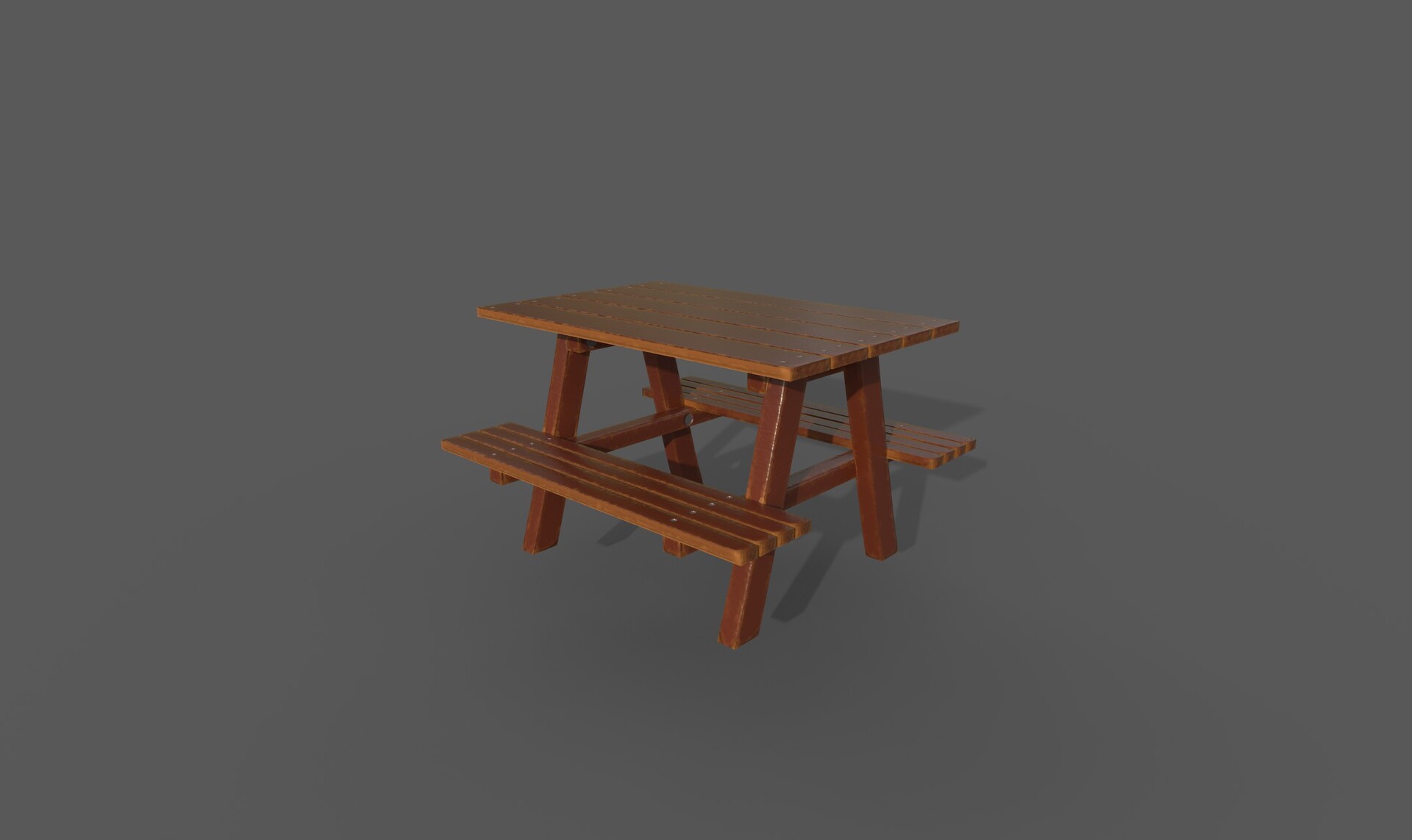 ArtStation - Picnic Table Model
