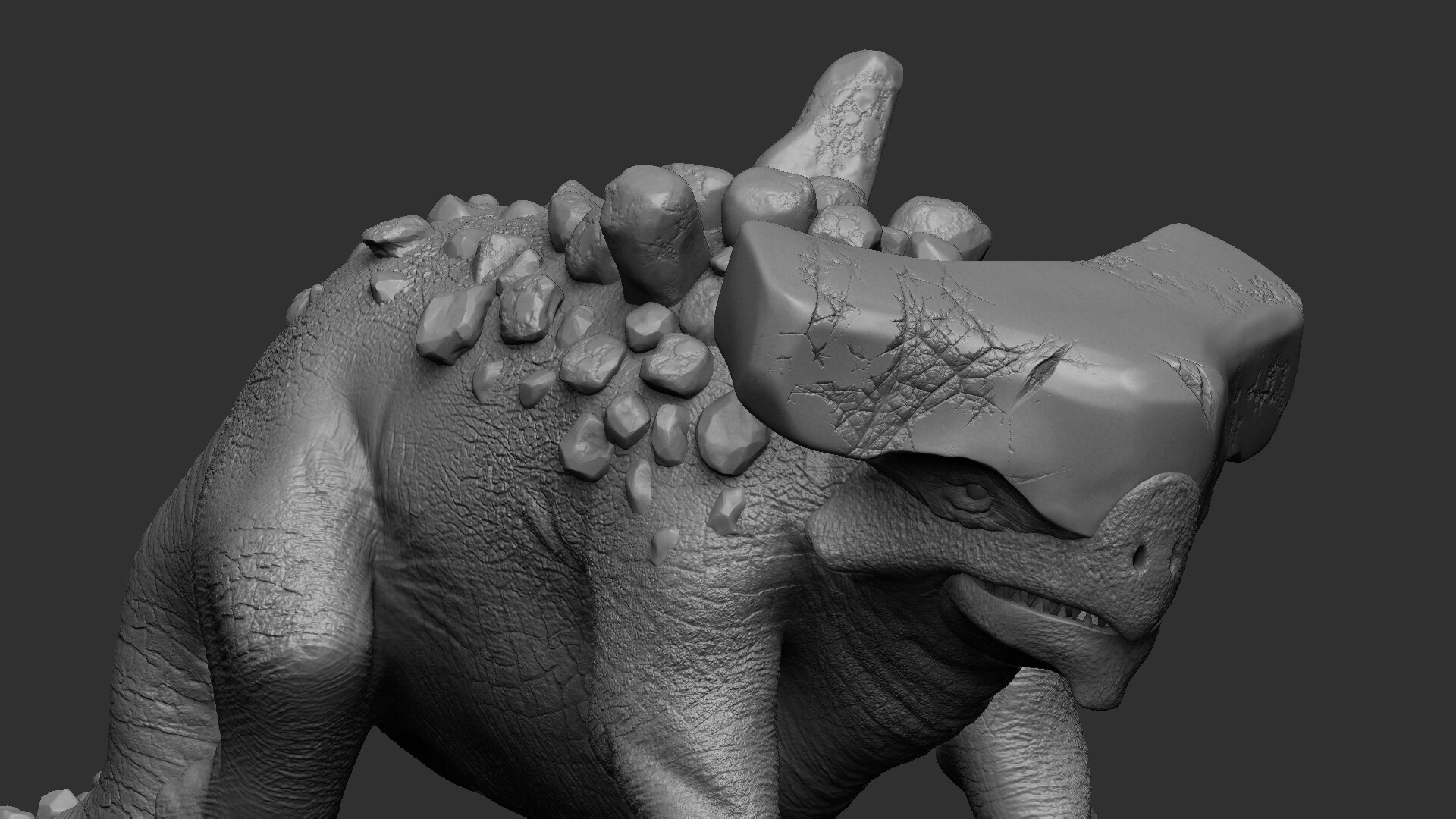 ArtStation - THE HORDE #1 Petrus Taurus Realistic Sculpt