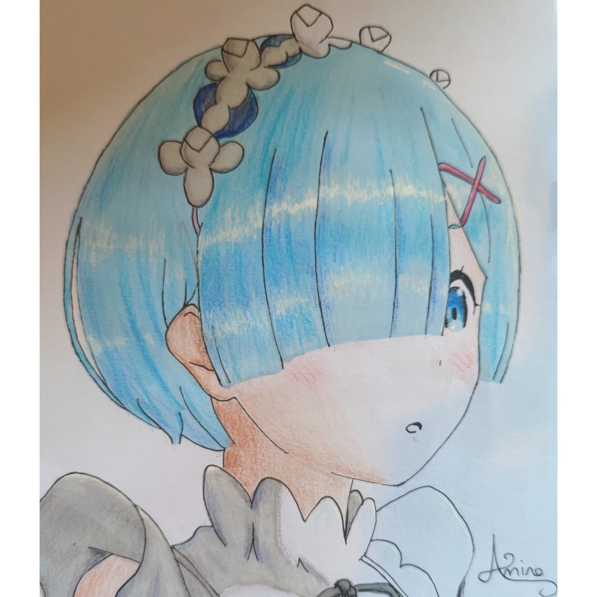 how to draw rem