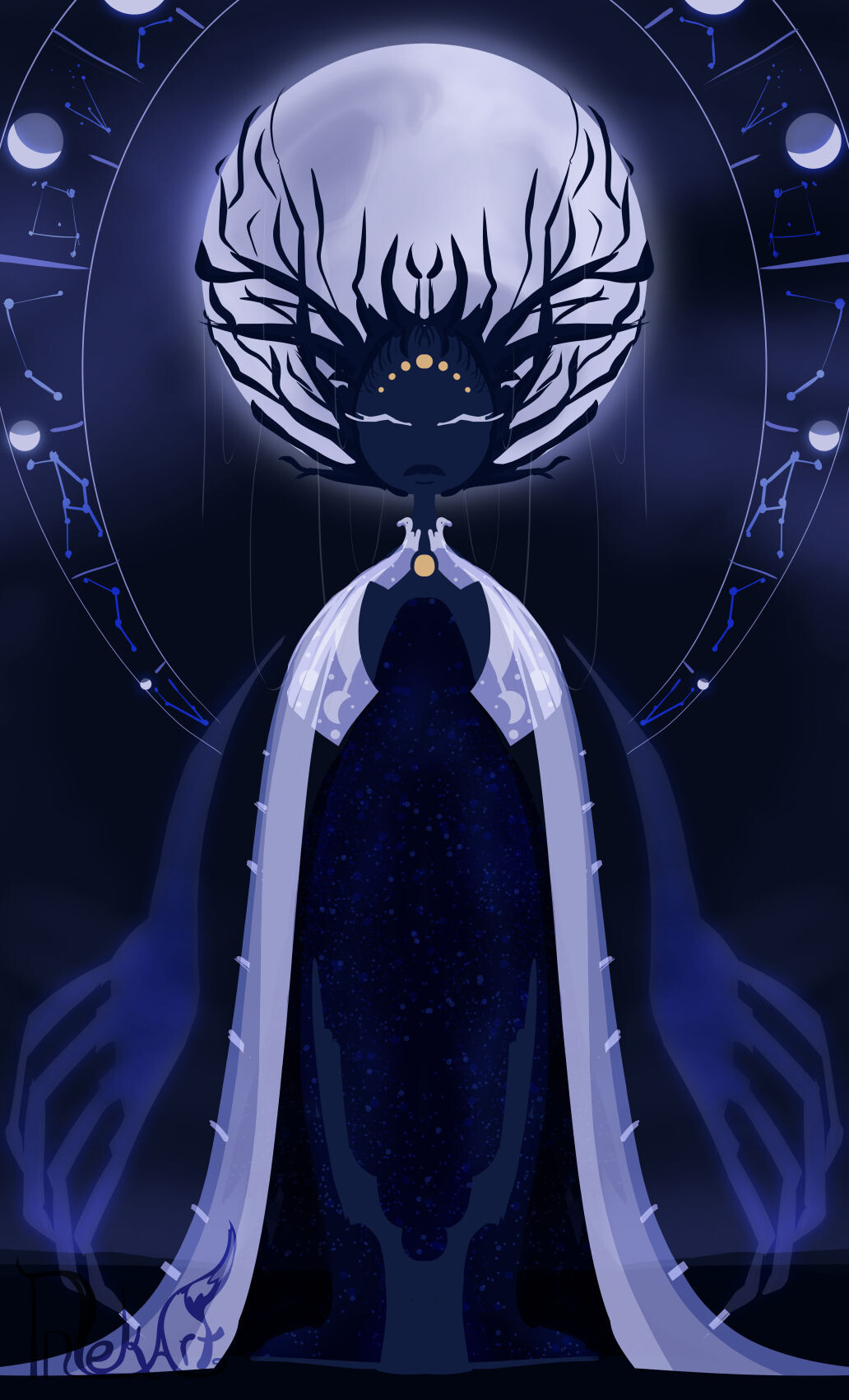 ArtStation - Moon Goddess