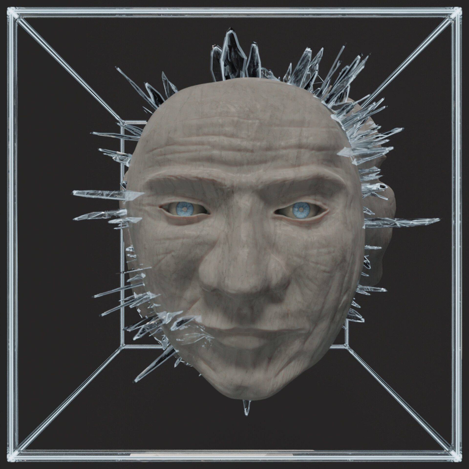 hephaestus face drawing