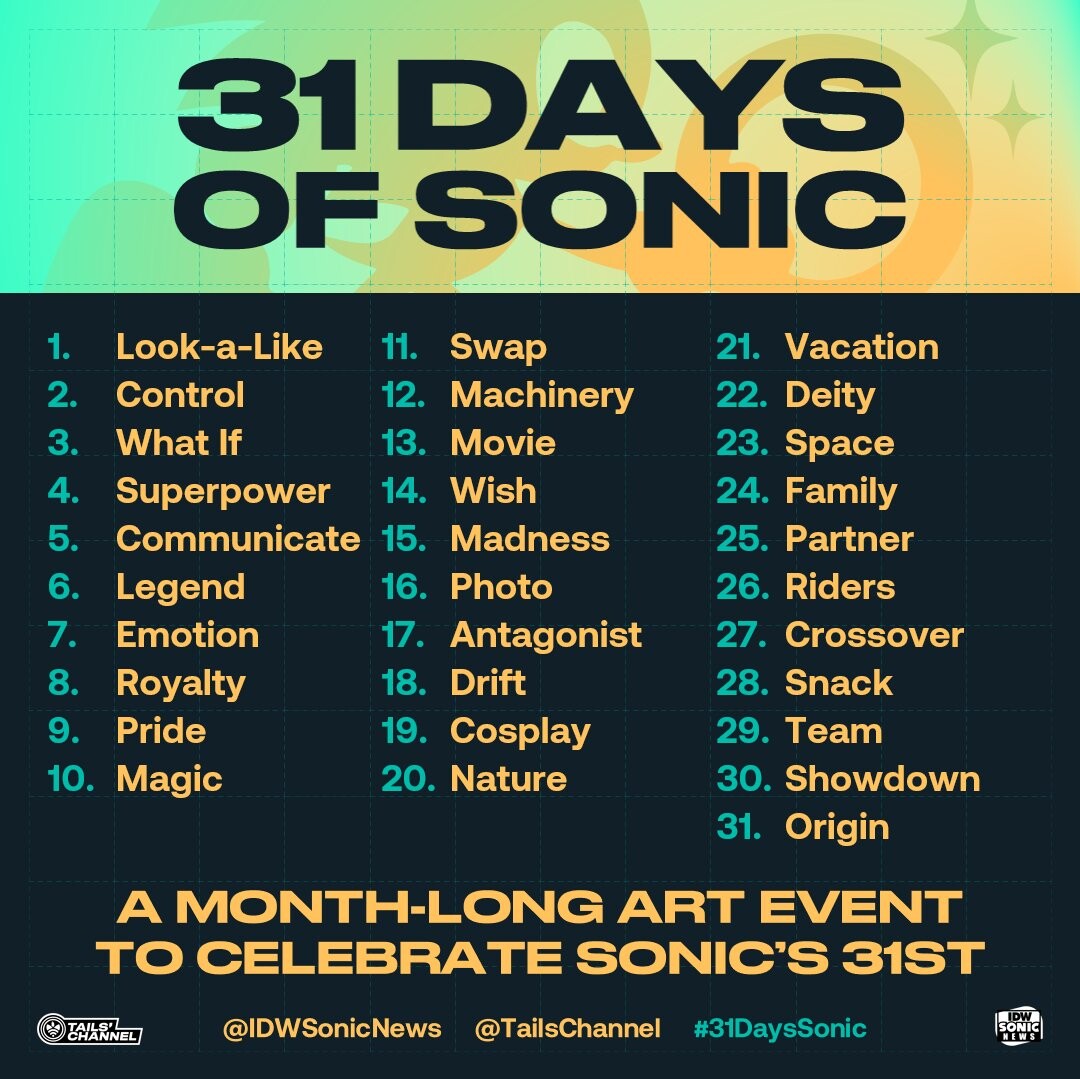 ArtStation - 31 Days of Sonic week 2