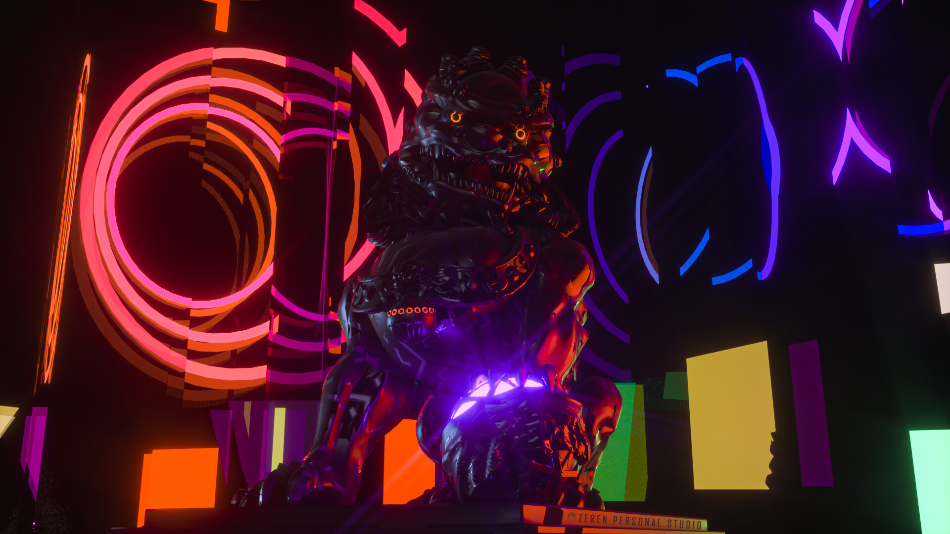 ArtStation - awakened lion