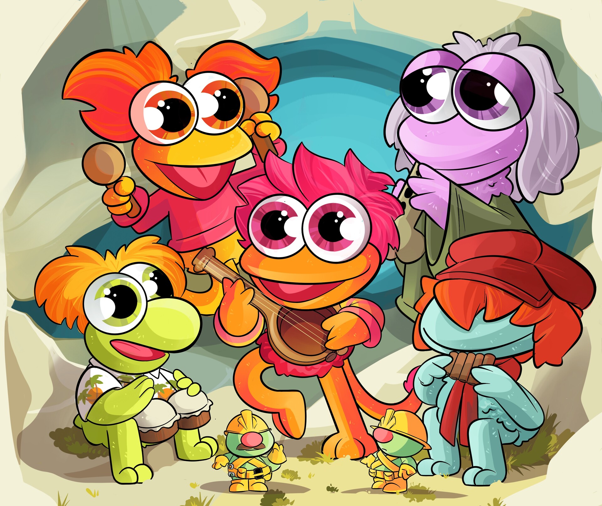 ArtStation - Fraggle Rock