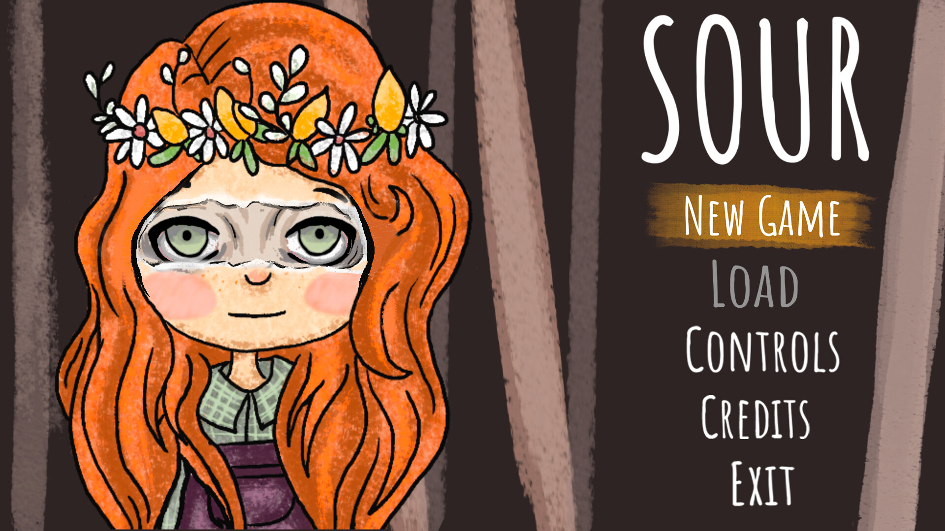 ArtStation - SOUR Title Screen