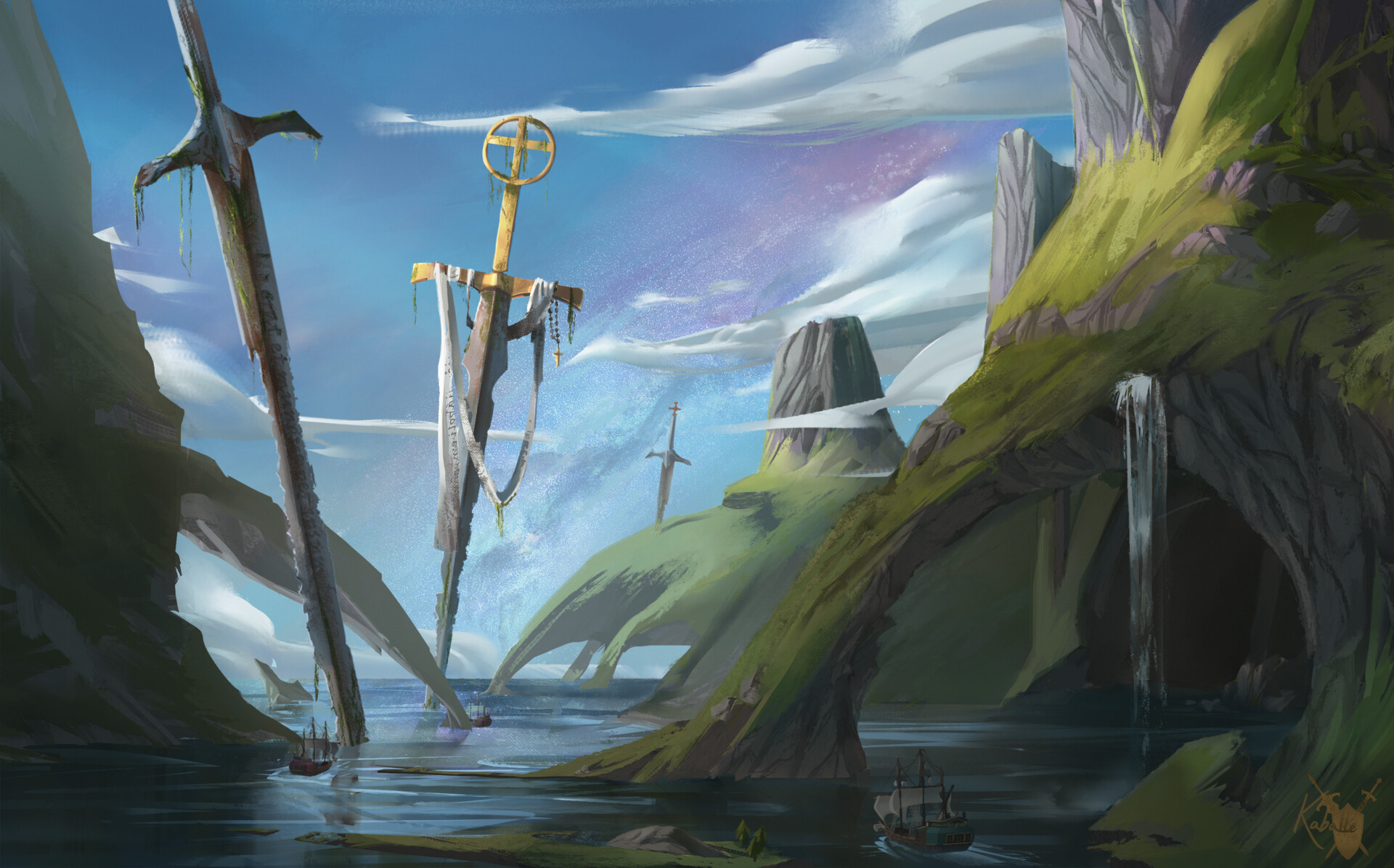 ArtStation - Uncovered of an unknown Land