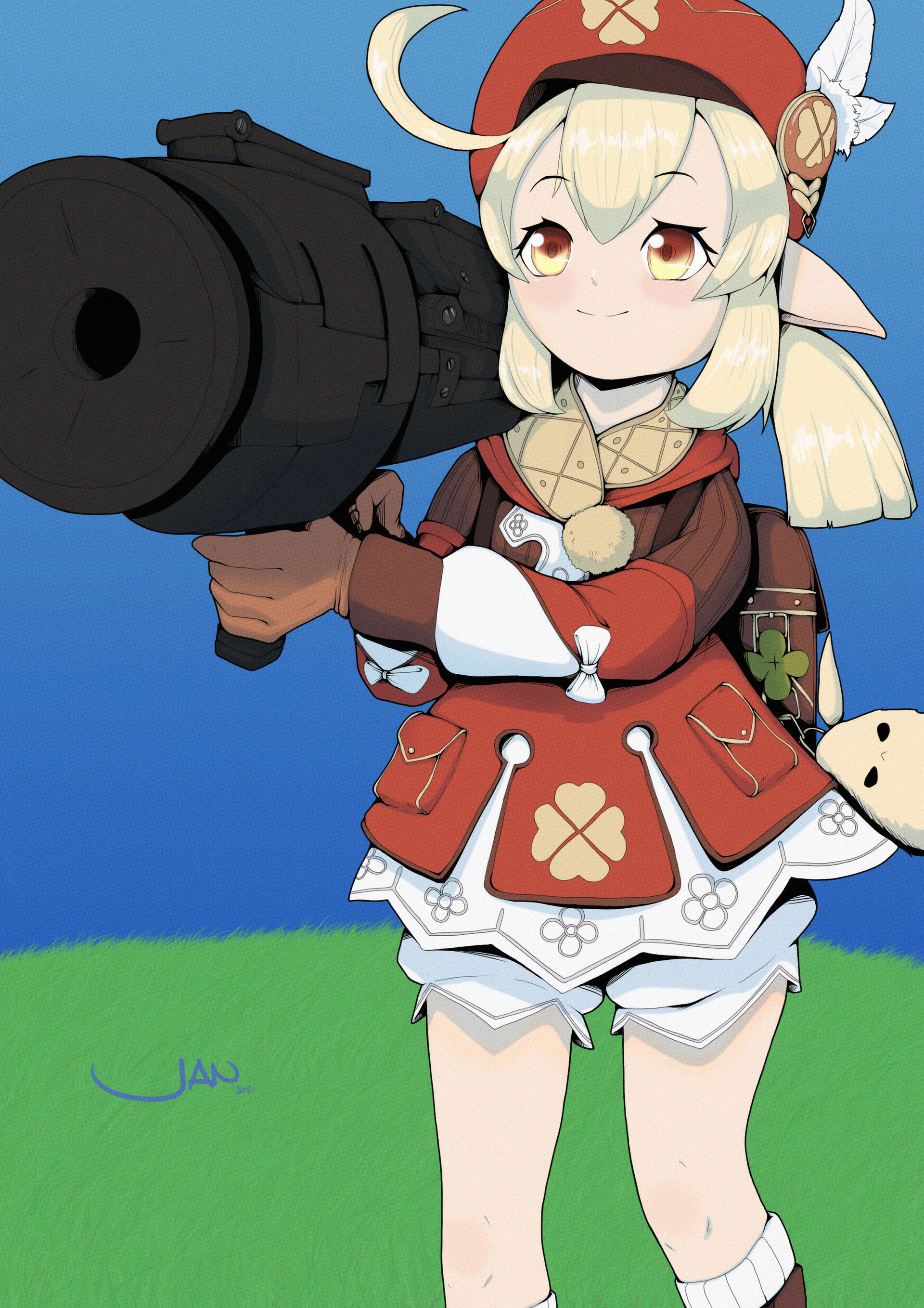 ArtStation - Klee with a Rocket Launcher