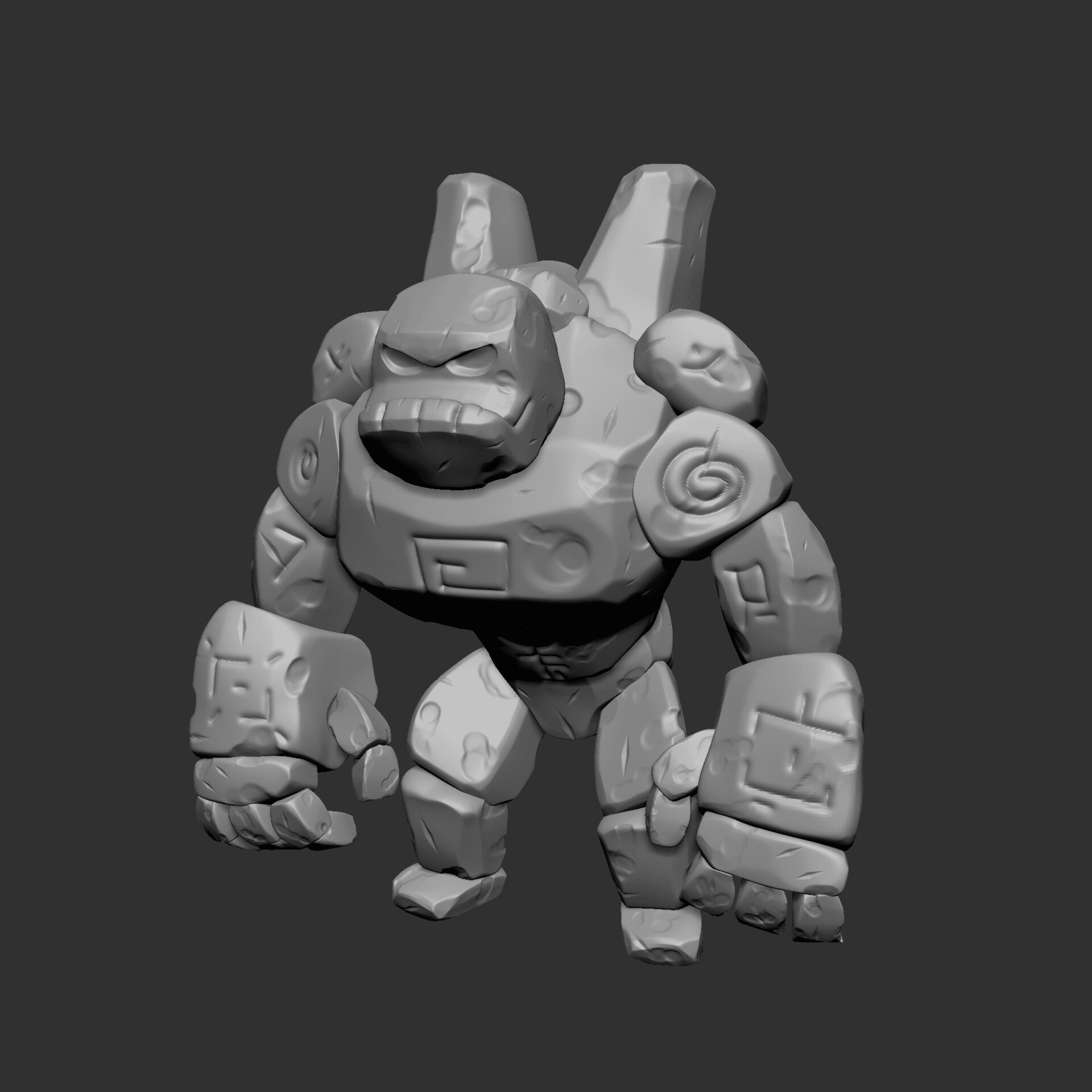 ArtStation - Rock Golem