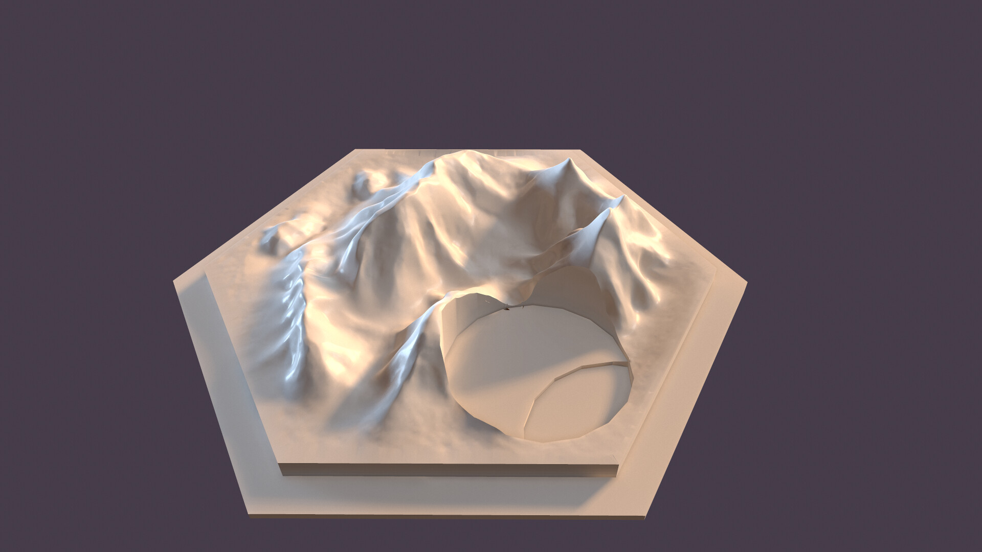 ArtStation - 3D Printed game tile (2018)