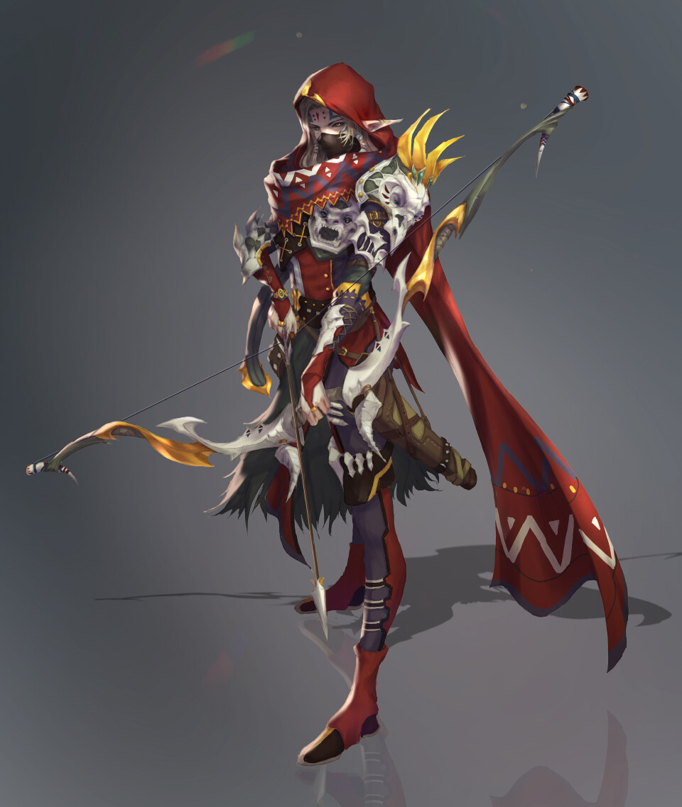 ArtStation - Elven Archer