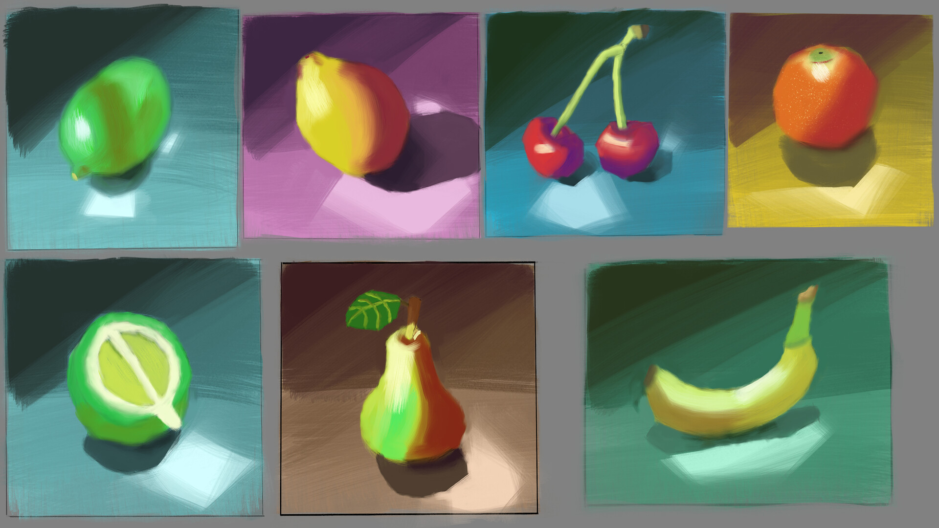 ArtStation - More Fruit Studies