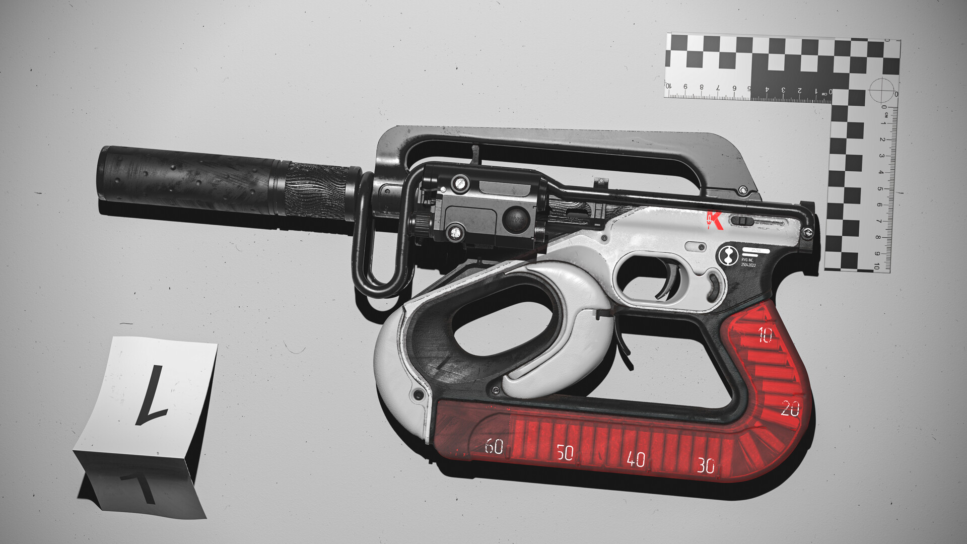 ArtStation - KIWI - submachine gun concept