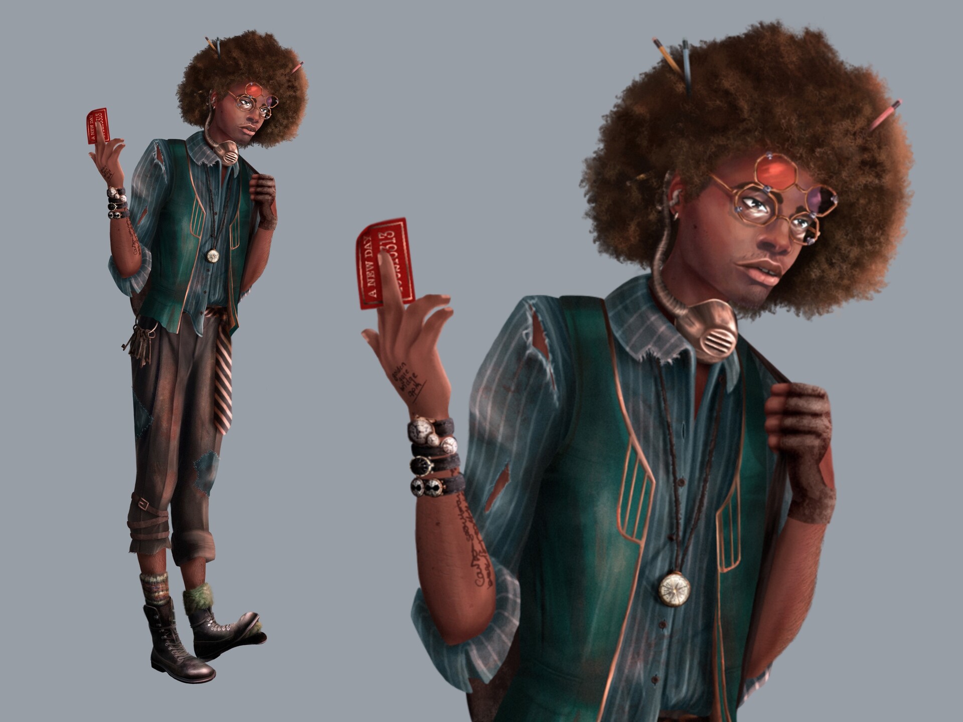 ArtStation - Character Design for University