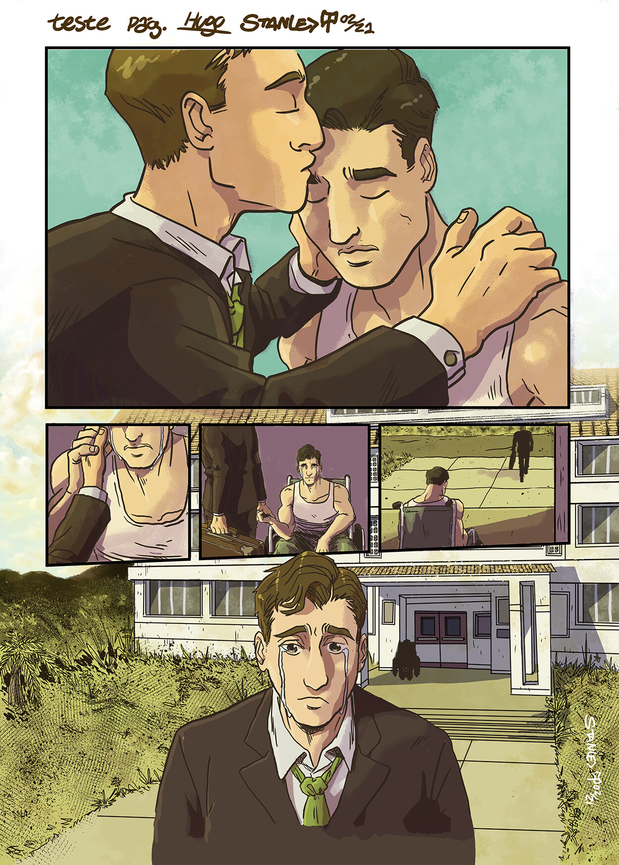 ArtStation - Comic Book Page Test