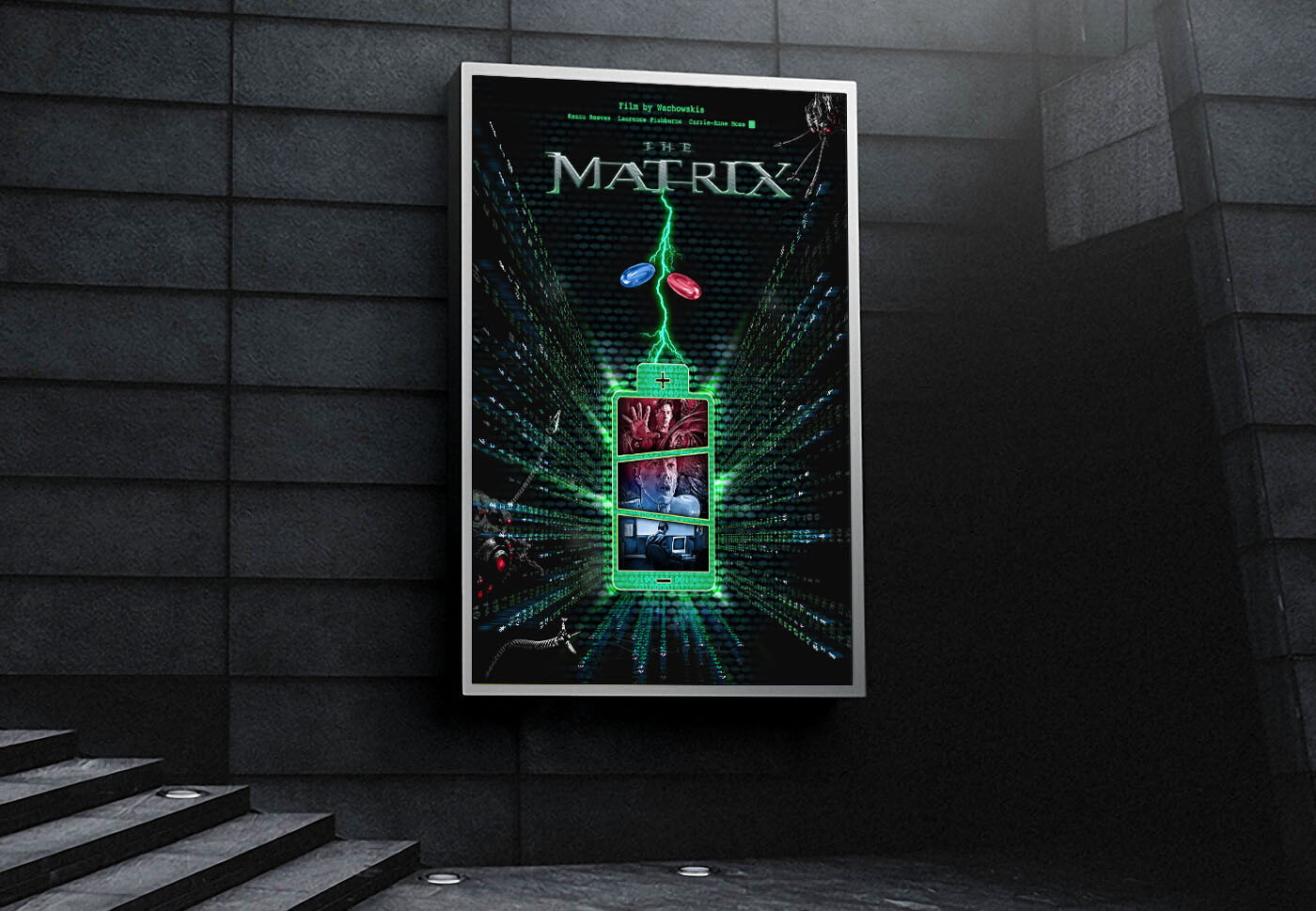 ArtStation - The Matrix (1999) Movie Poster