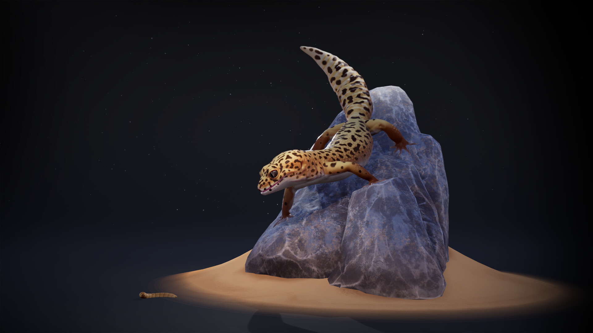 ArtStation - Leopard Gecko