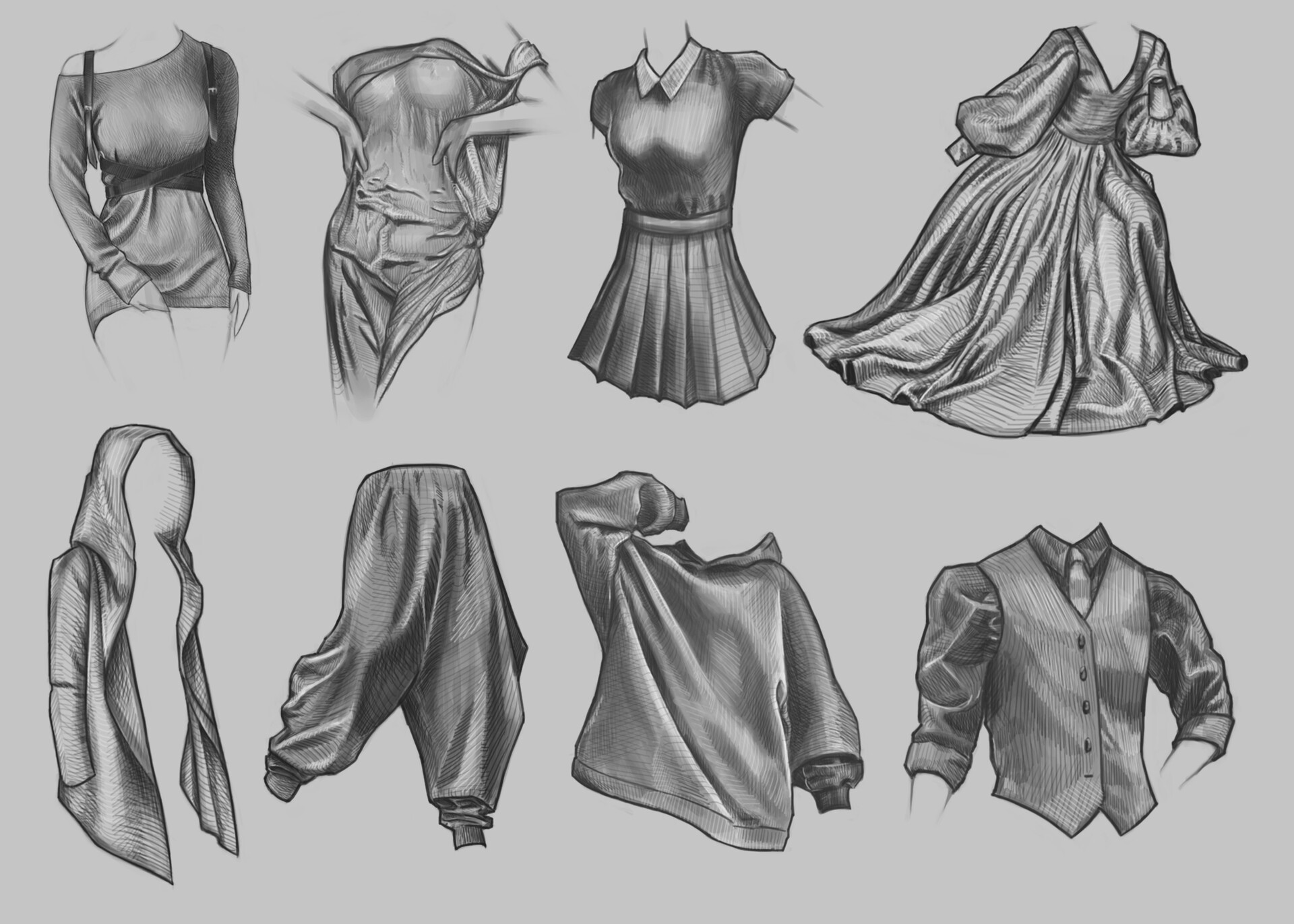 ArtStation - Clothes