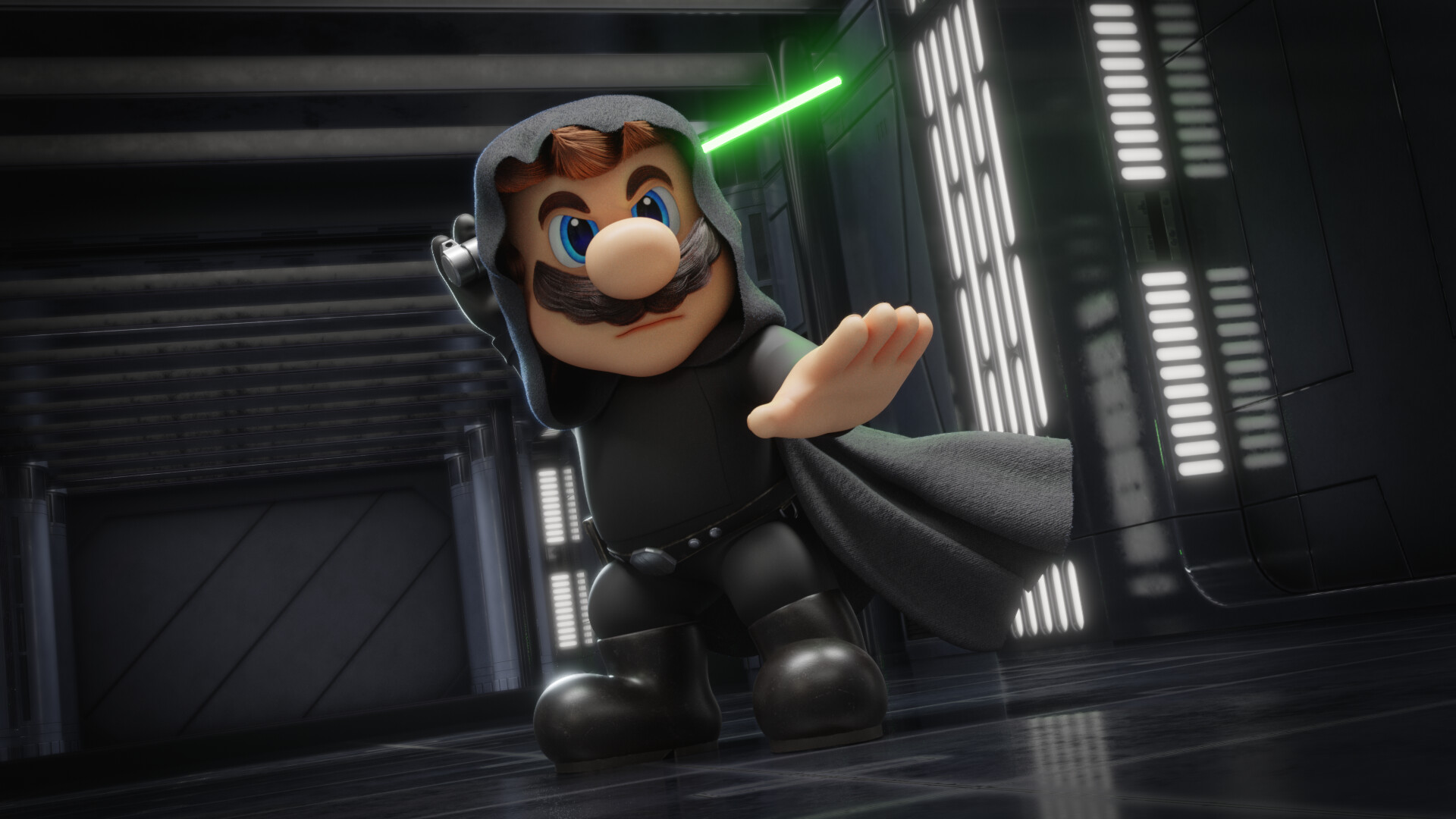 ArtStation - Mario Skywalker