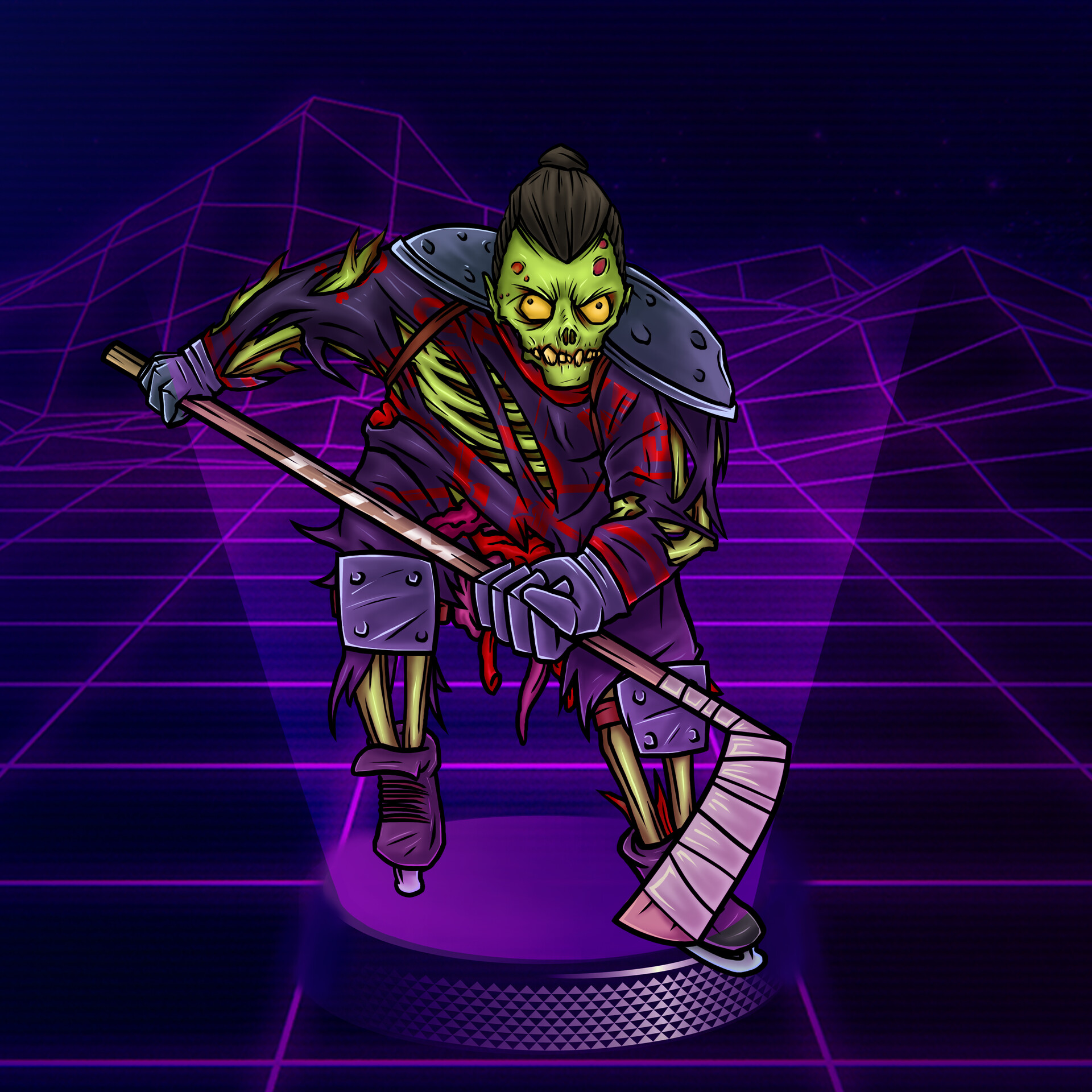 ArtStation - Zombie player 1