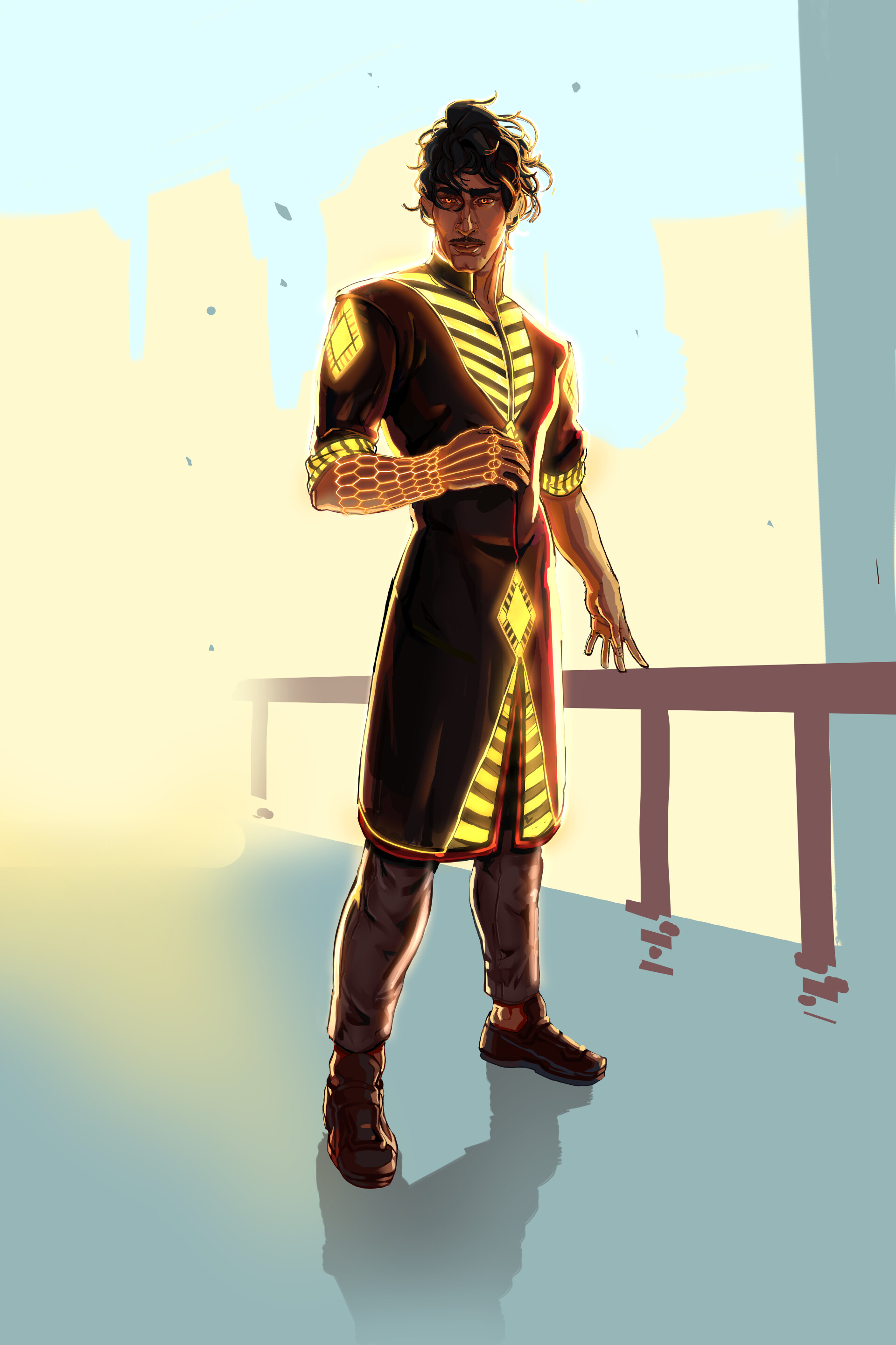 Wolfgand Shuric - Sounds Like Crowes Terminus - Character Designs