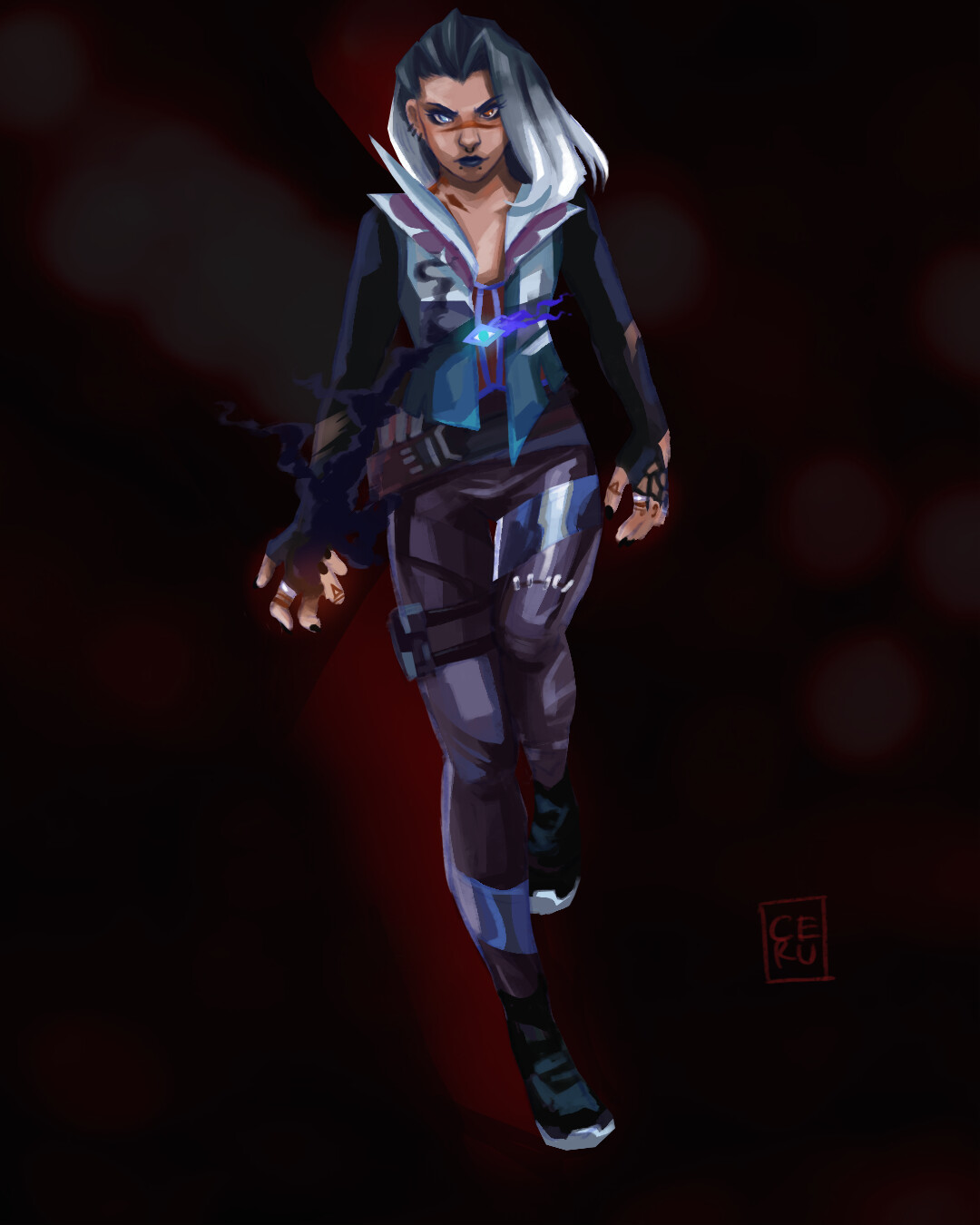 ArtStation - VALORANT Fade Fanart