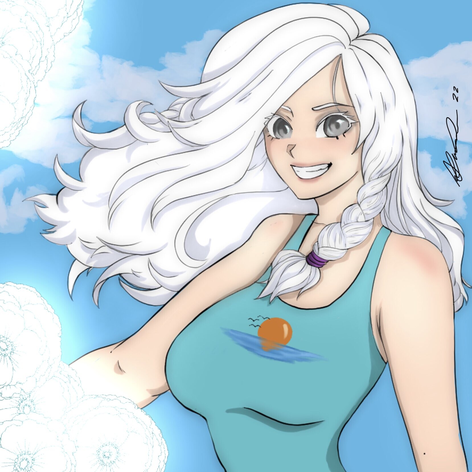 ArtStation - Sai Aiza, Visual Novel Heroine