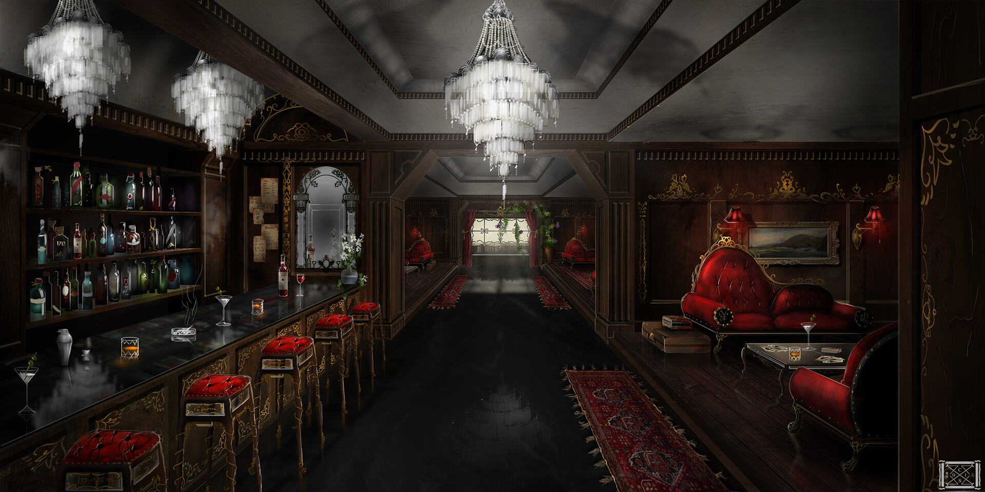 ArtStation - Red Bar