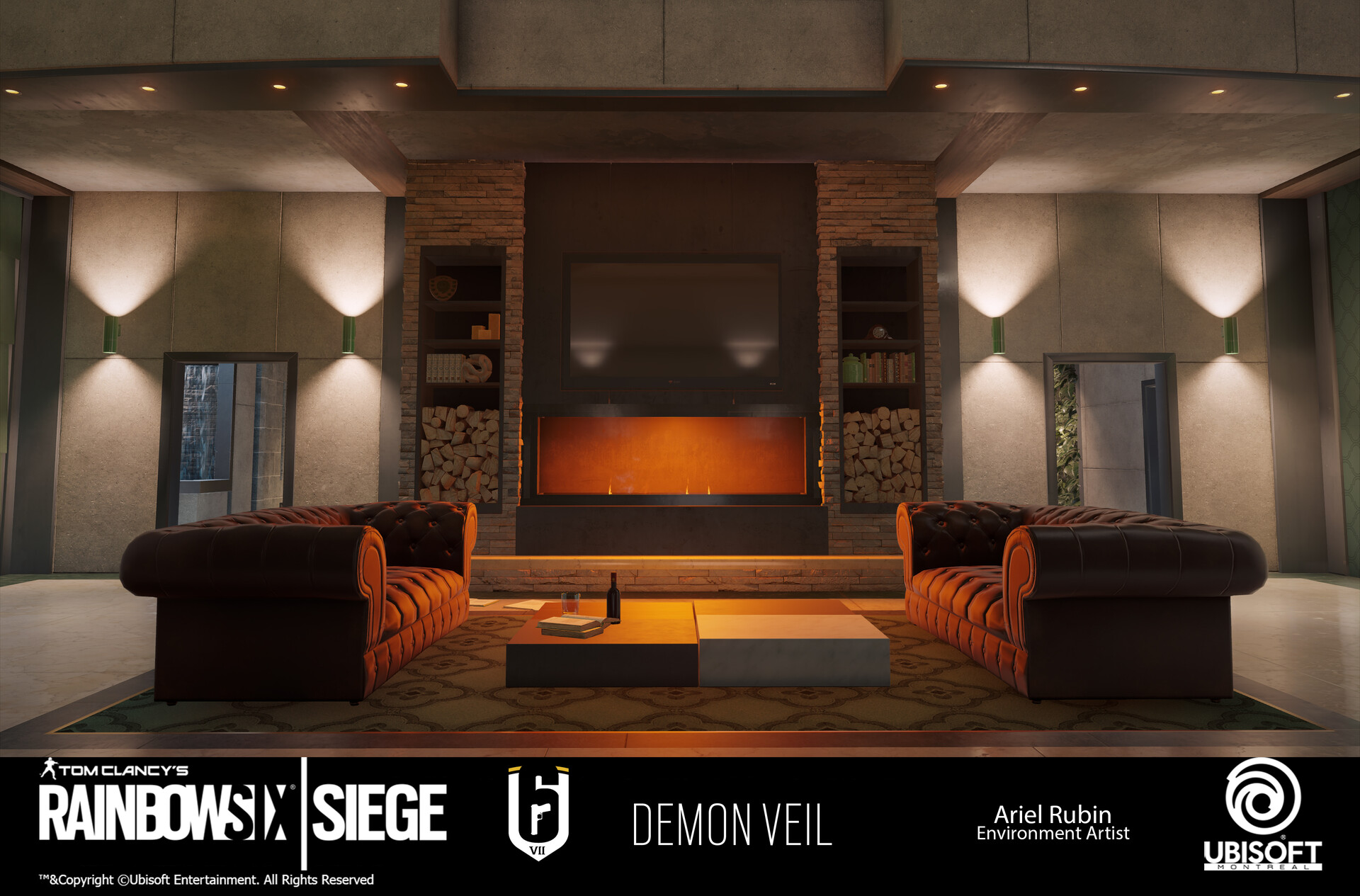 Ariel Rubin - Rainbow Six Siege: Emerald Planes map