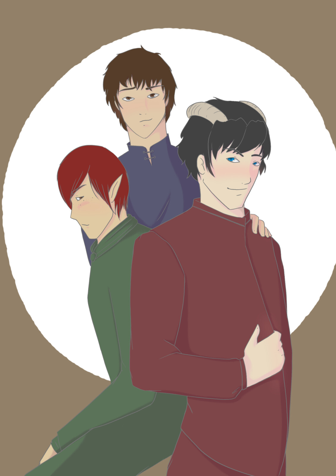 Lyra Morgan - three (sort of) brothers