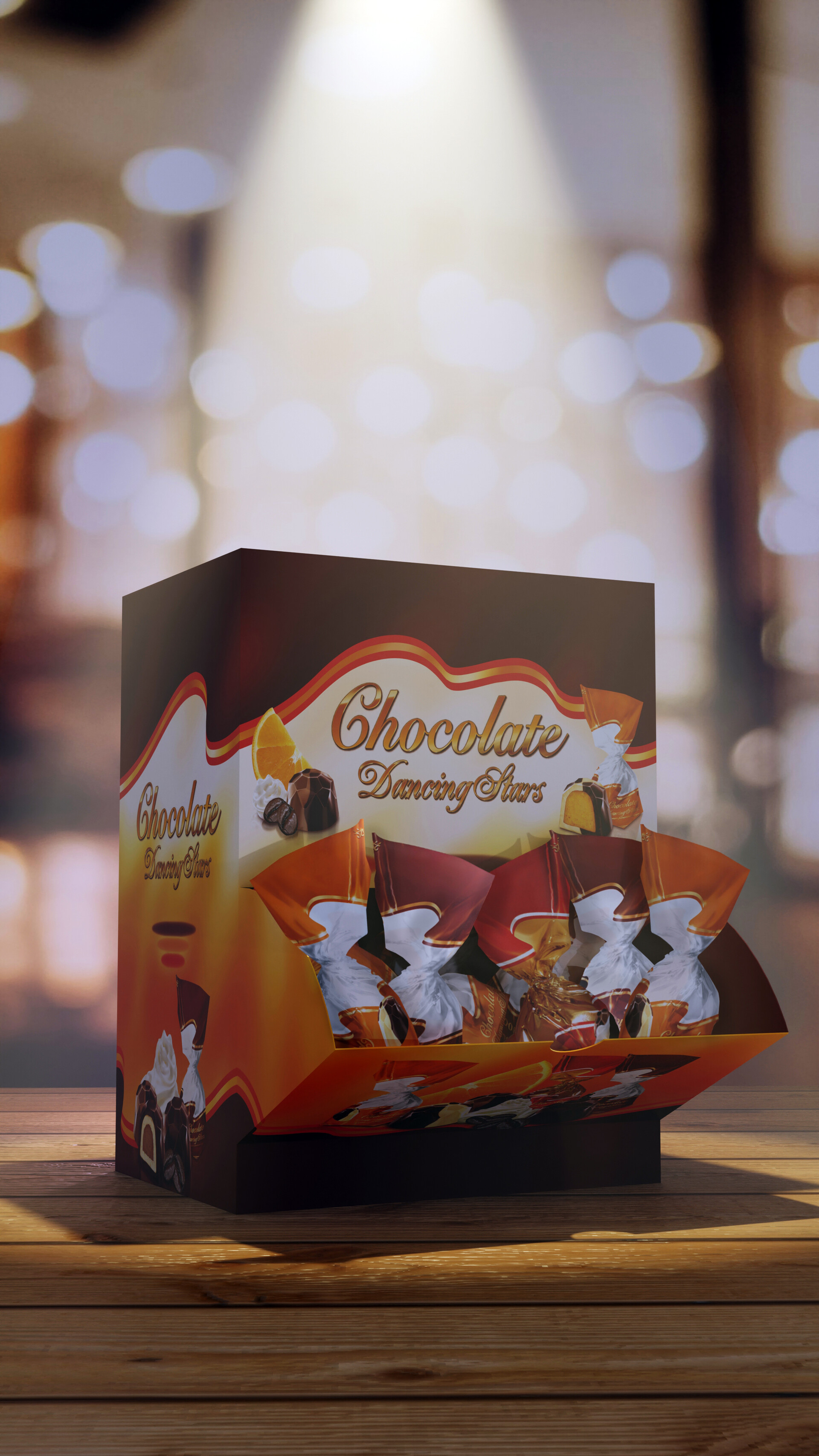 ArtStation - Visualisation of candy box