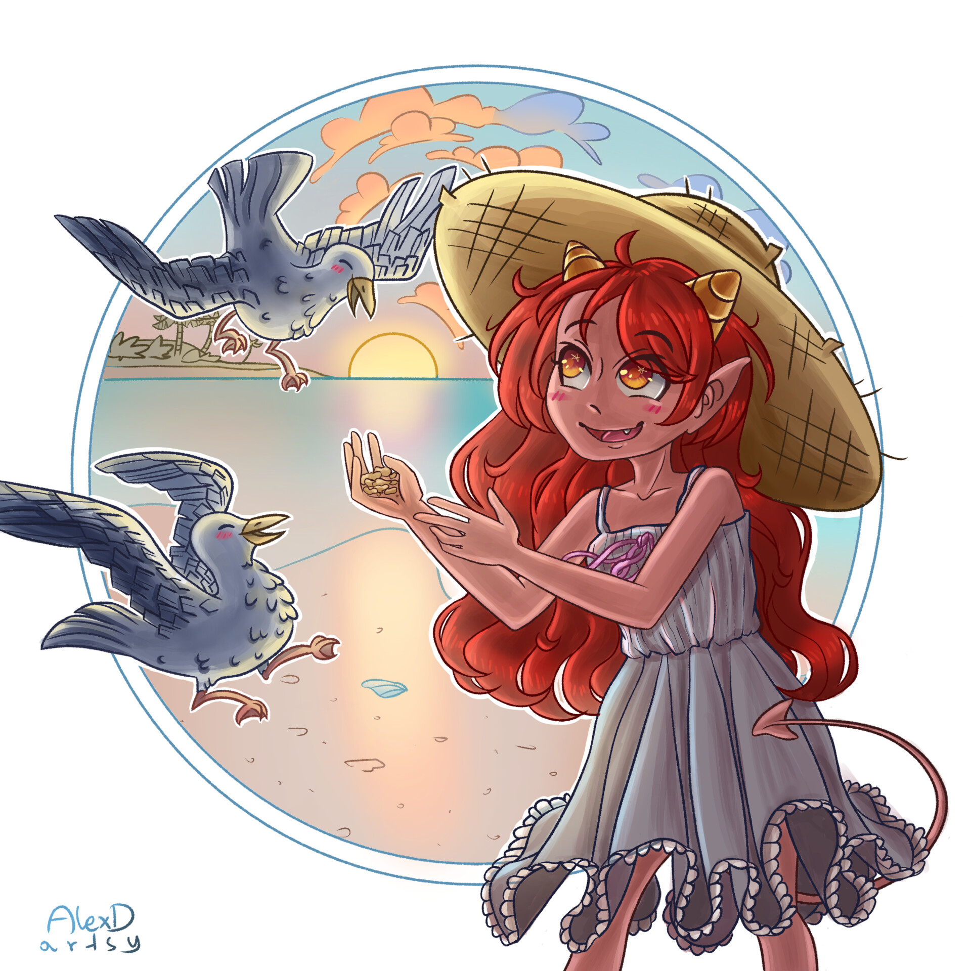 ArtStation - DTIYS Devil Girl