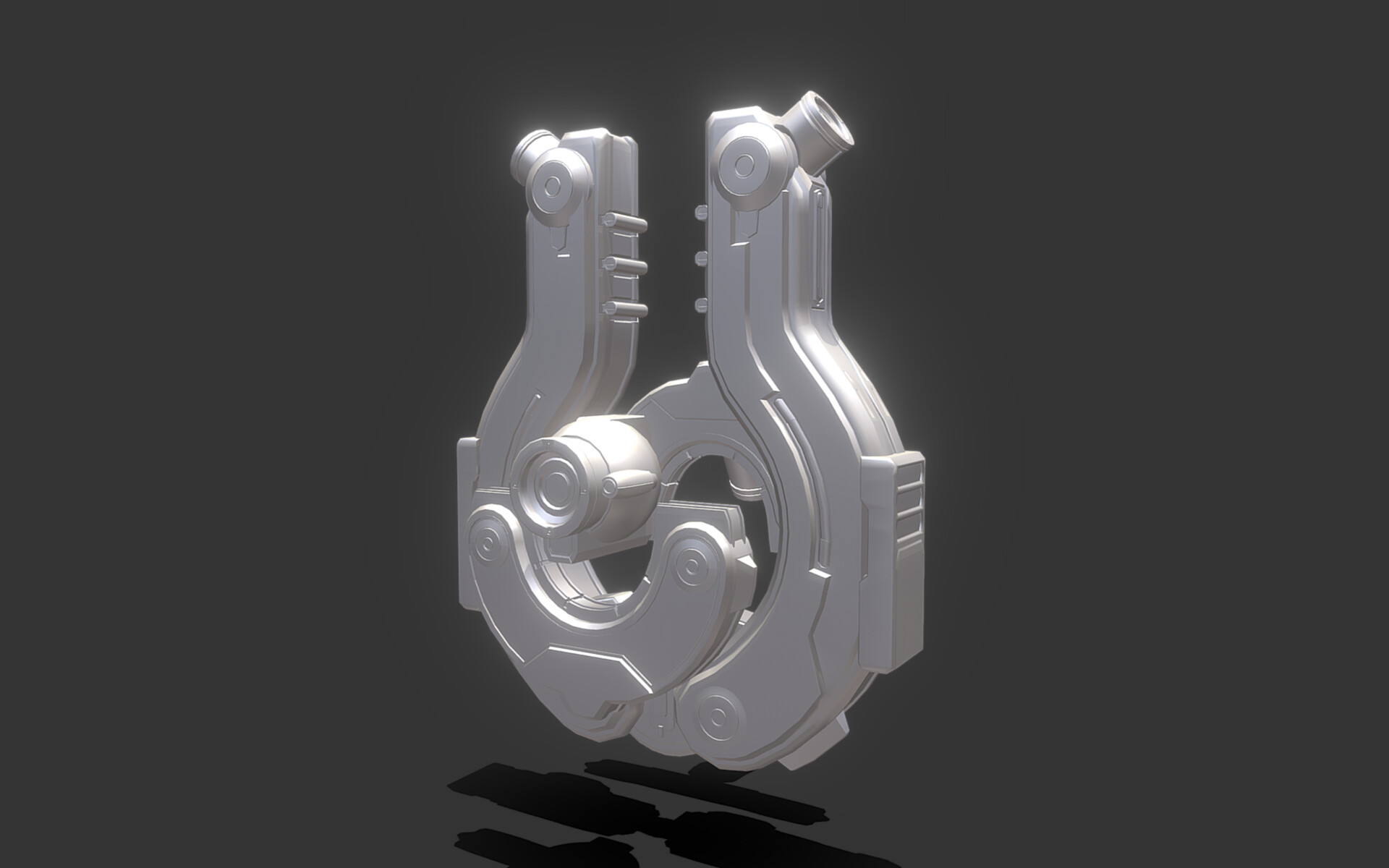 ArtStation - Warframe Fan Study: Helios Sentinel - Untextured