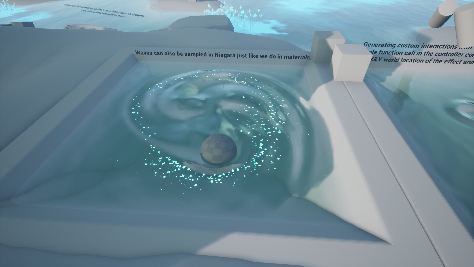 Ghislain GIRARDOT - Unreal Engine Blueprint System - Water Interaction