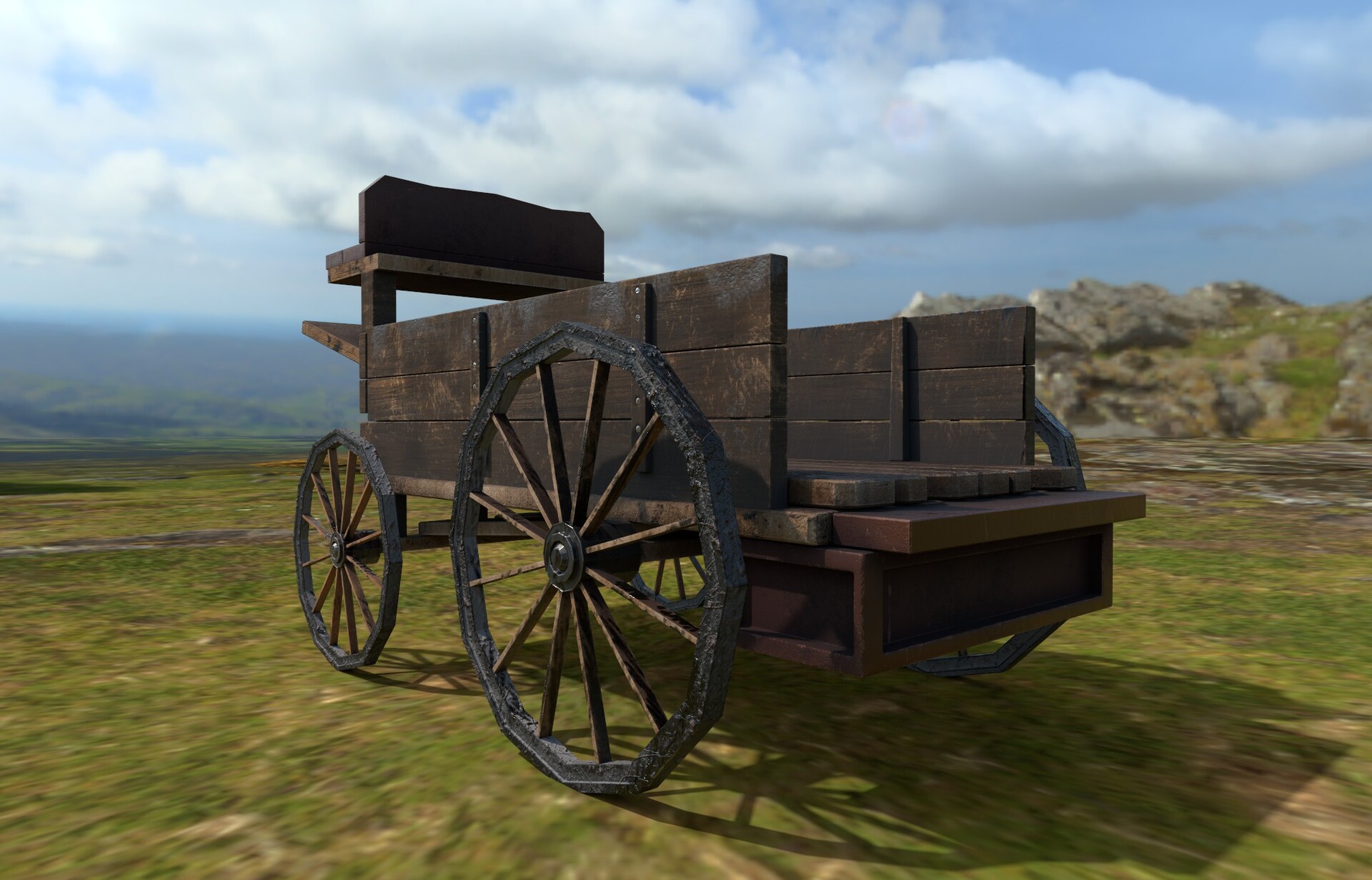 ArtStation - Horse Car