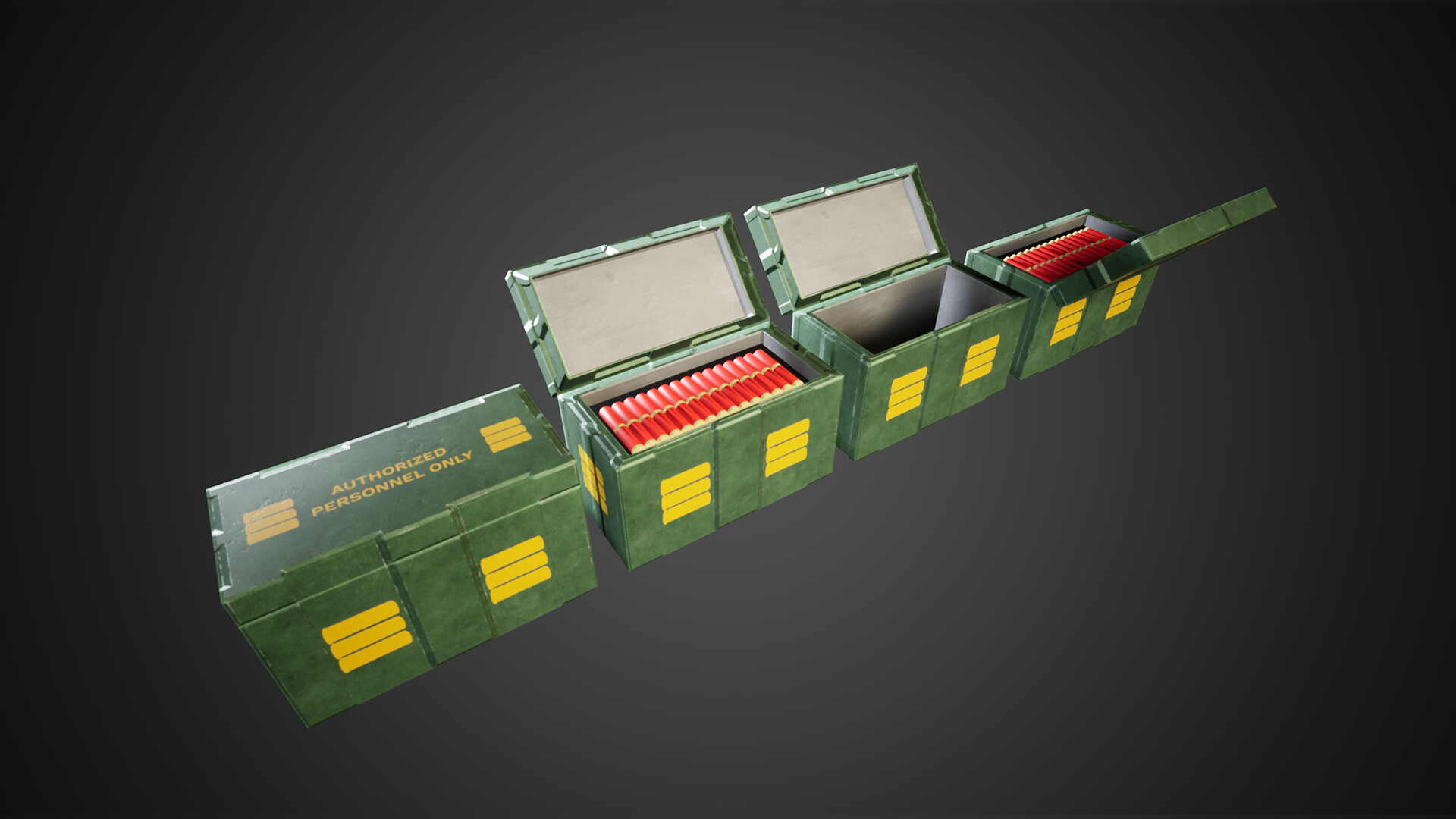 EJM Creations - Animated Loot Box & Ammo Crate Pack 1
