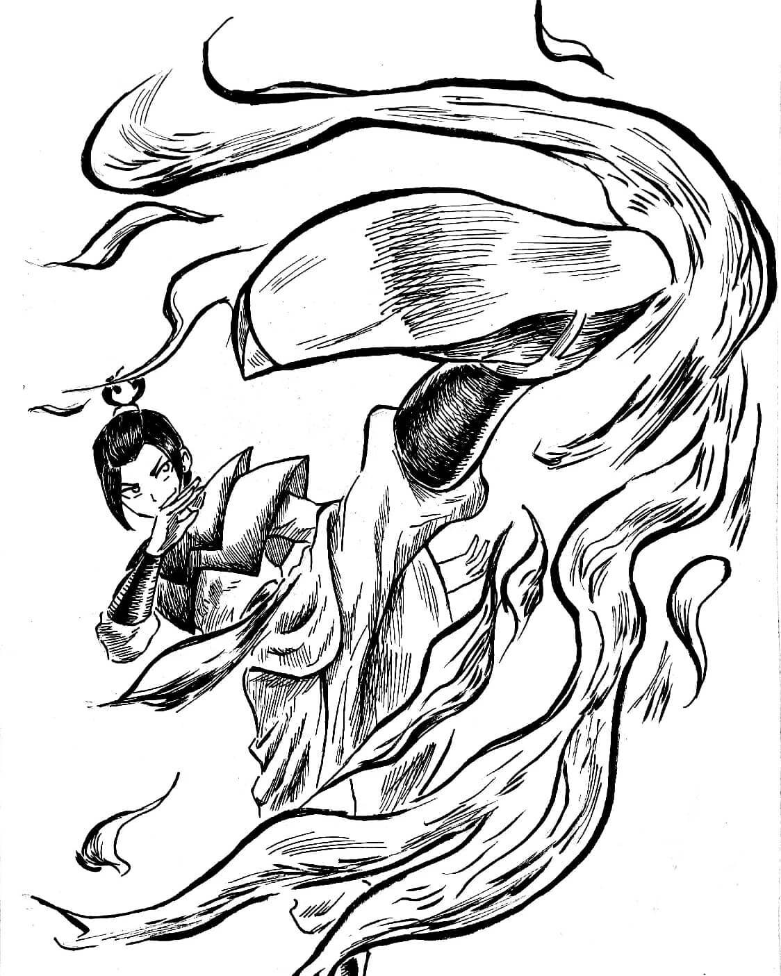 ArtStation - Avatar The Last Airbender; Azula Fan art